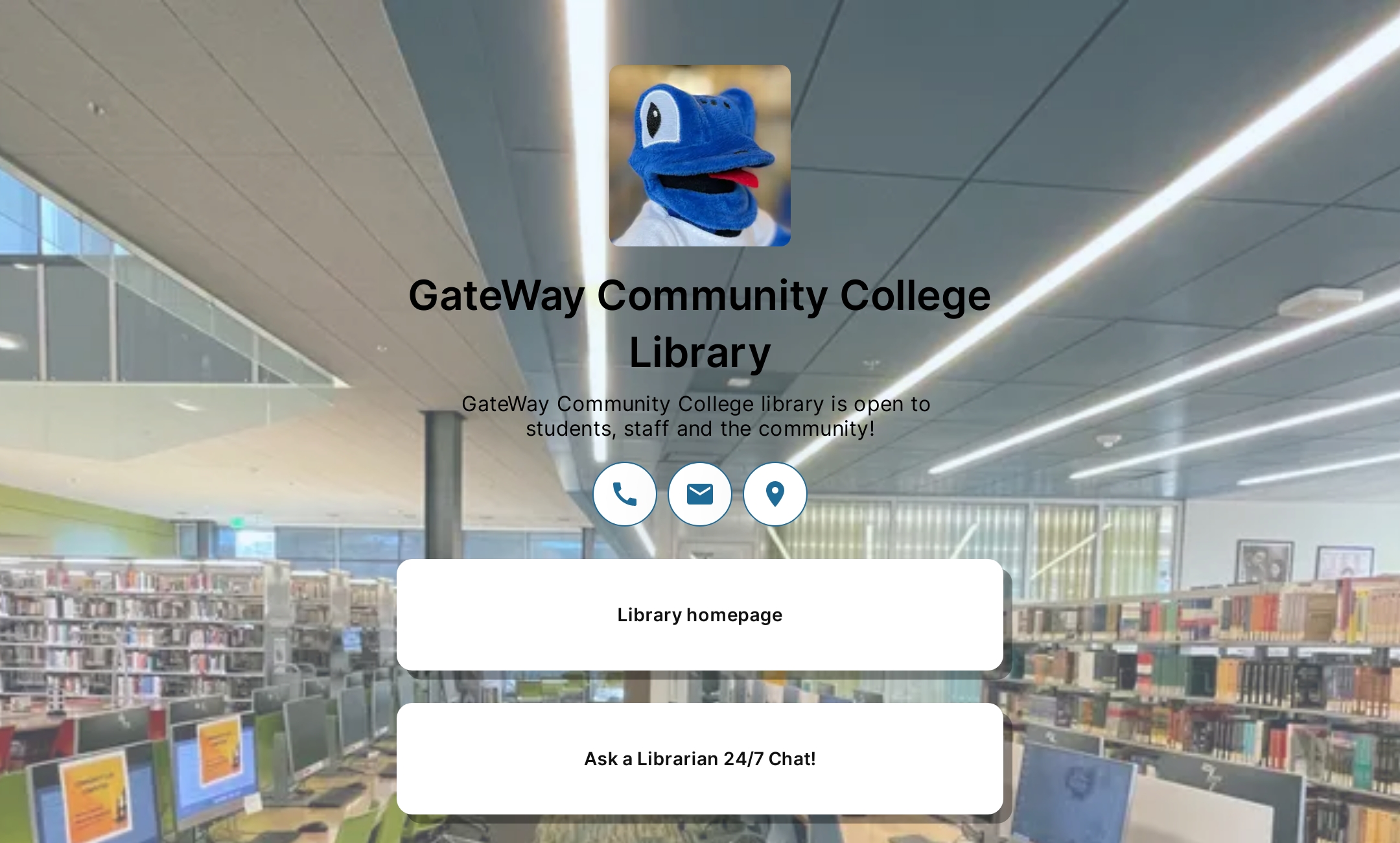 GateWay Community College Library's Flowpage