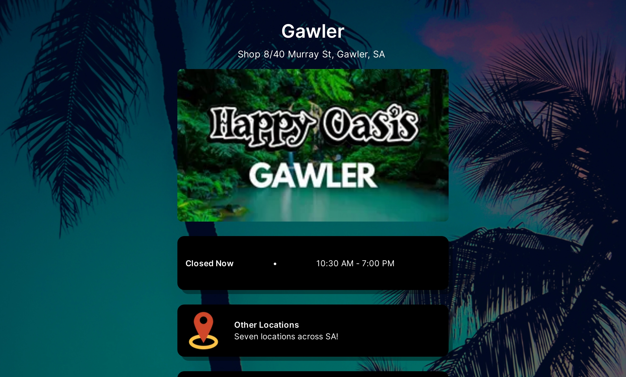 Happy Oasis Gawler