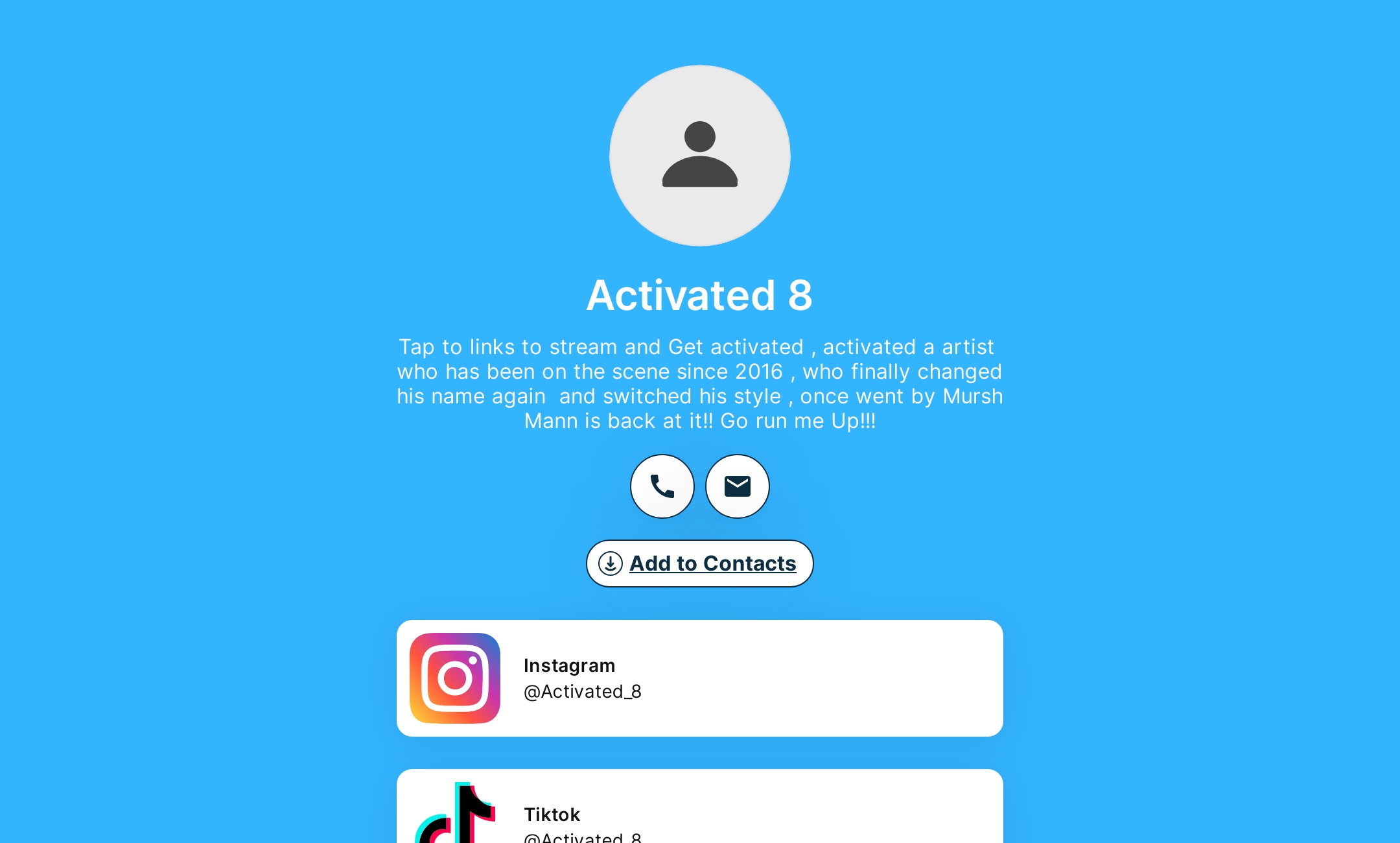 Activated 8's Flowpage