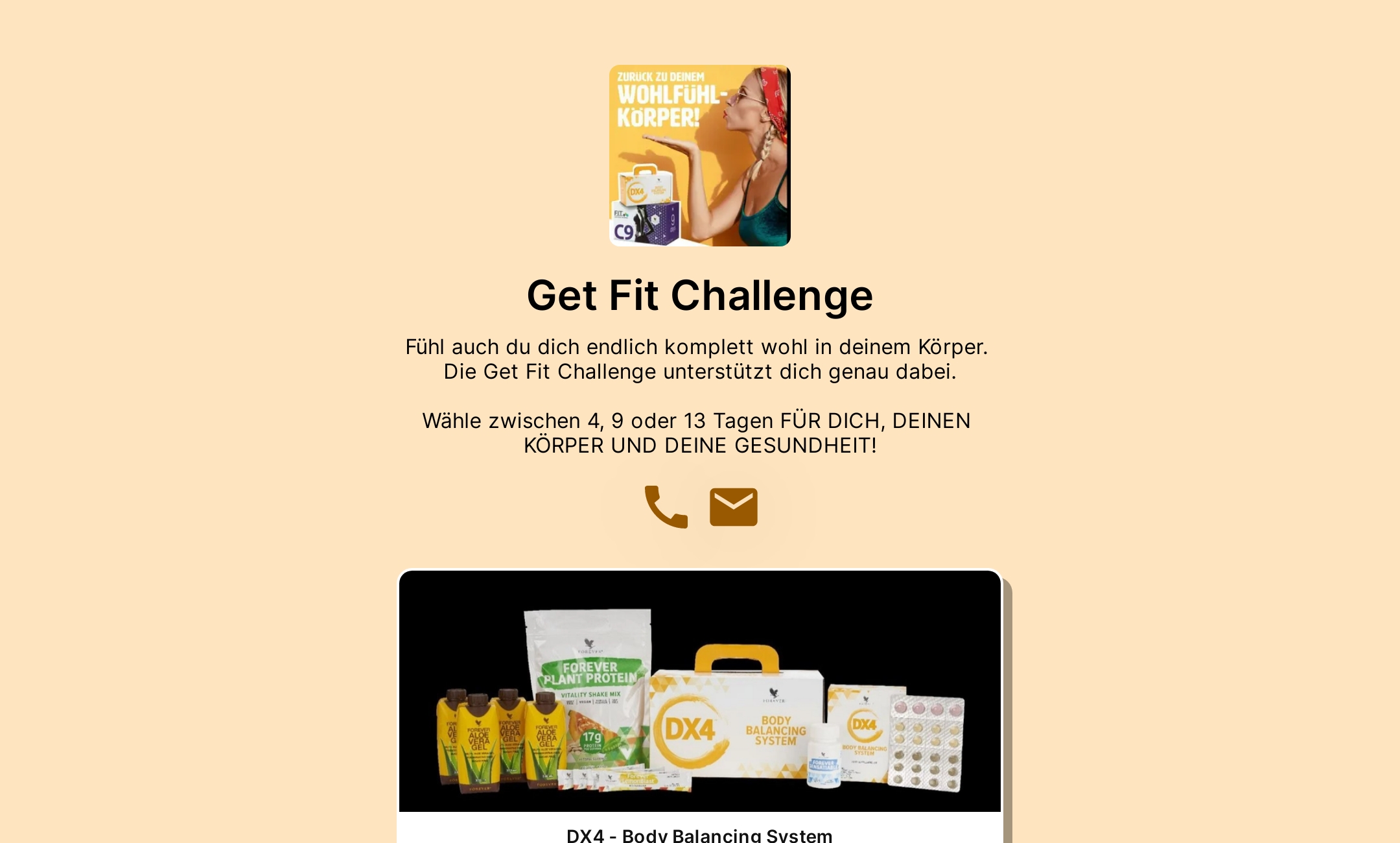 Get Fit Challenge's Flowpage