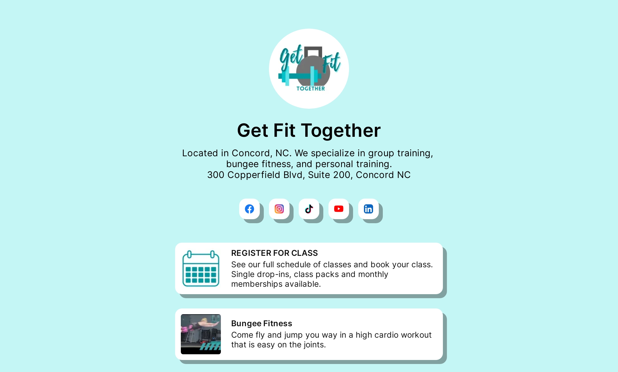 Get Fit Together's Flowpage