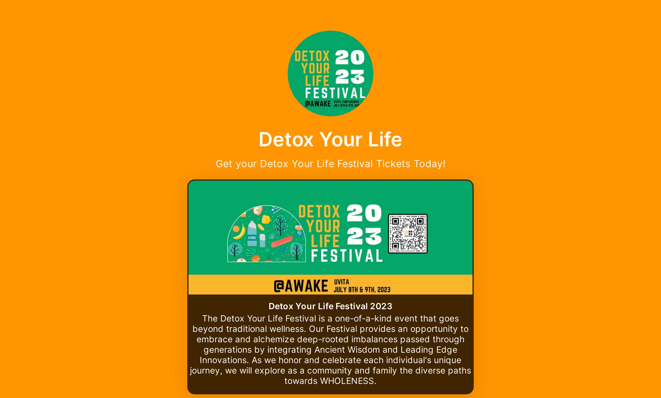 Detox Your Life's Flowpage