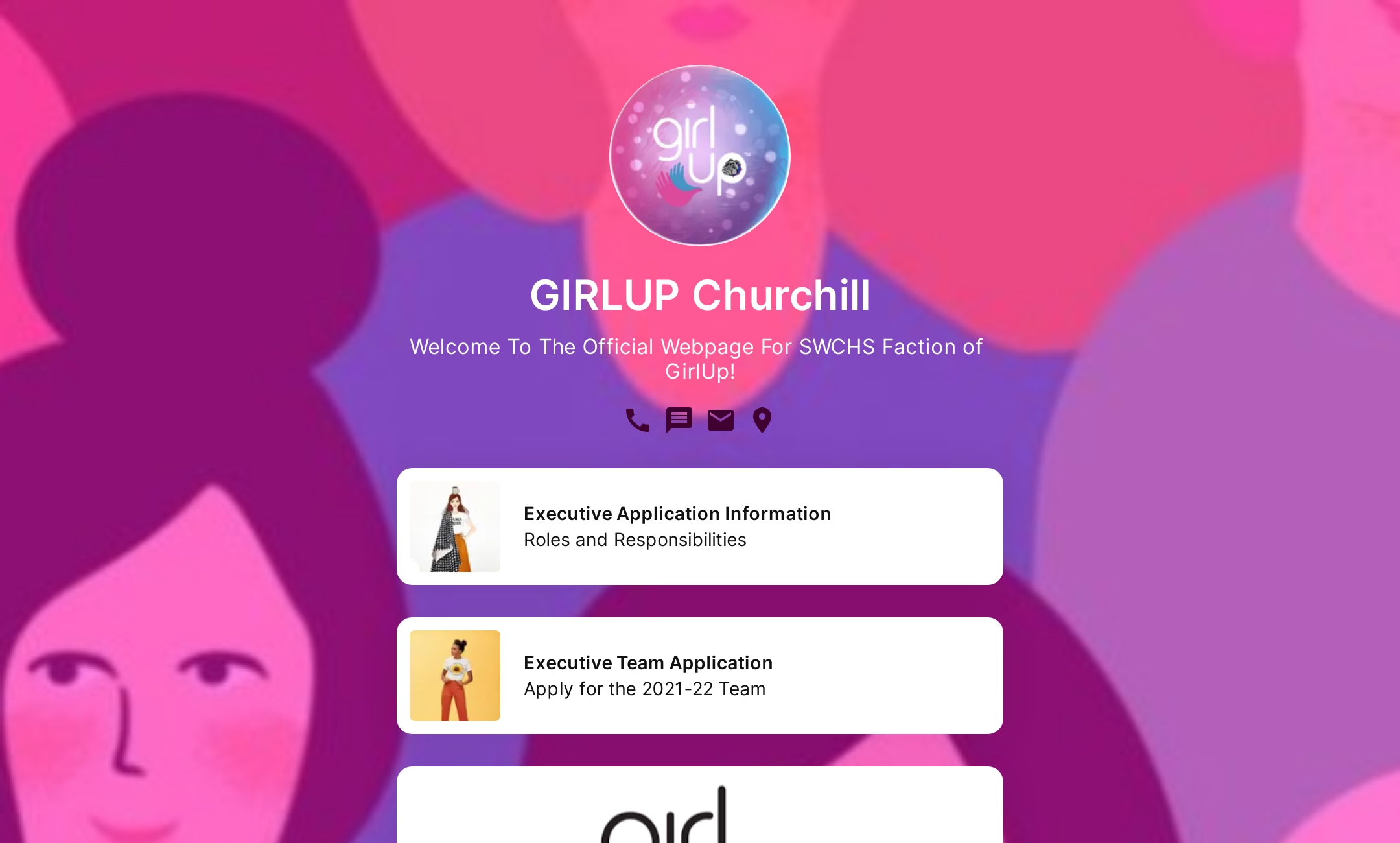 GIRLUP Churchill 's Flowpage