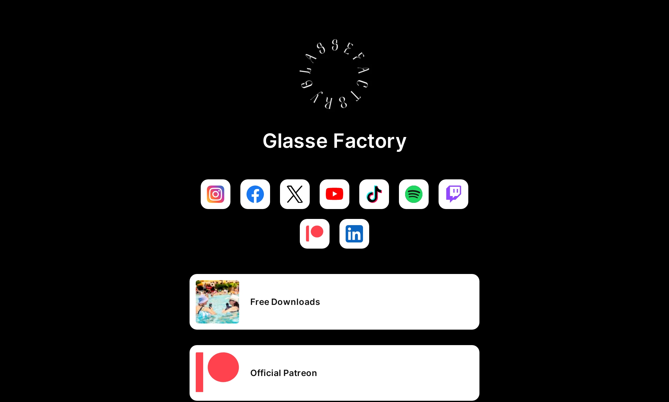 Glasse Factory's Flowpage