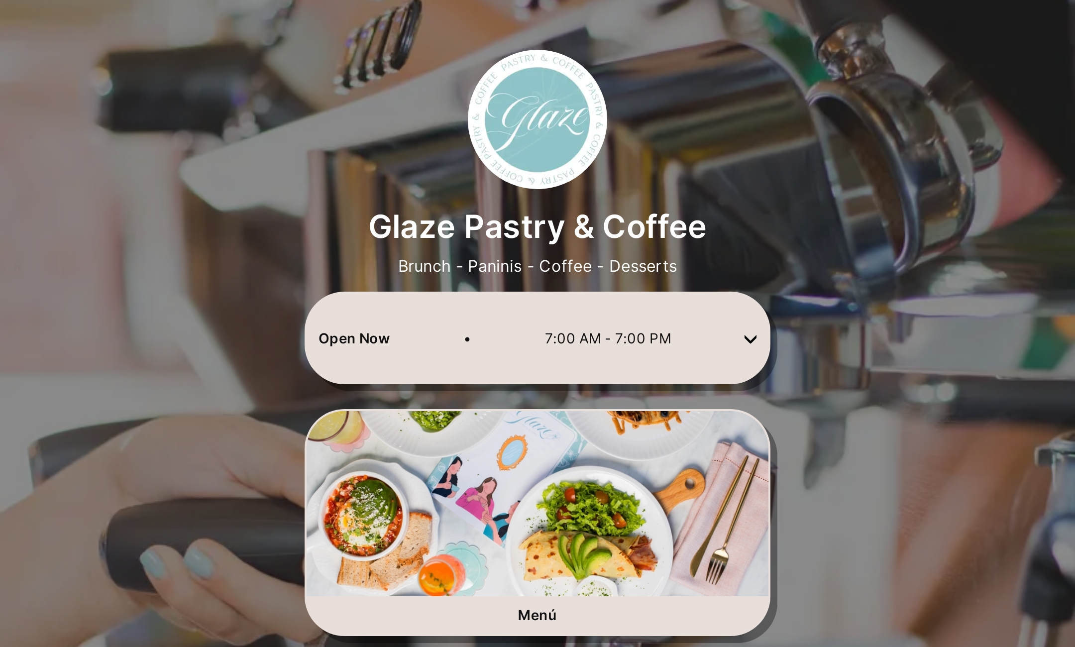 Glaze Pastry & Coffee's Flowpage