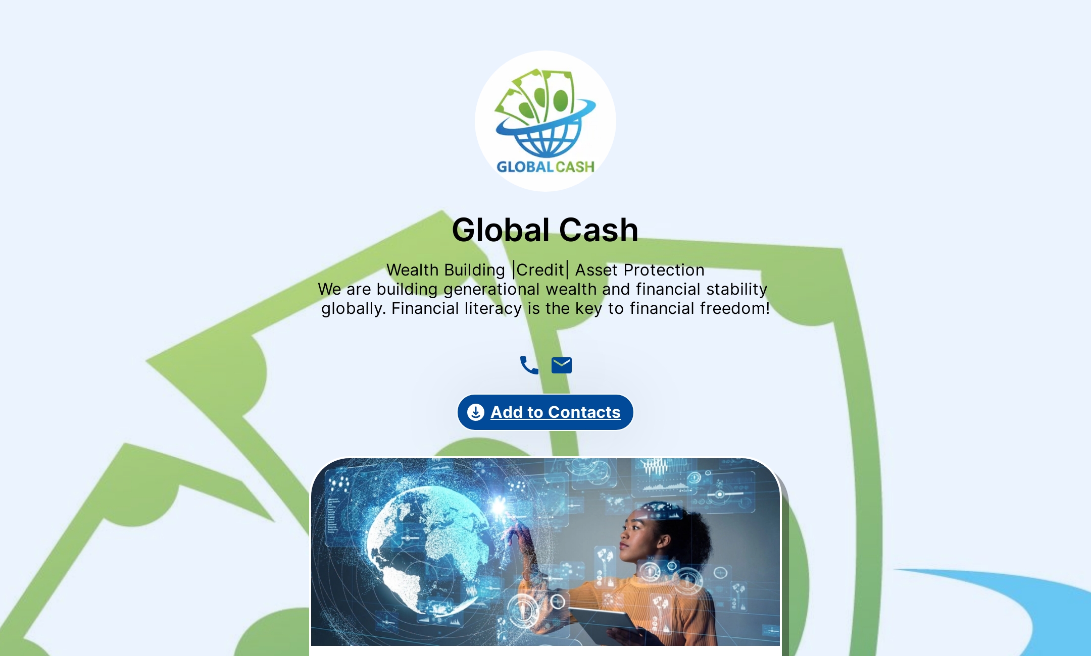 Global Cash 's Flowpage