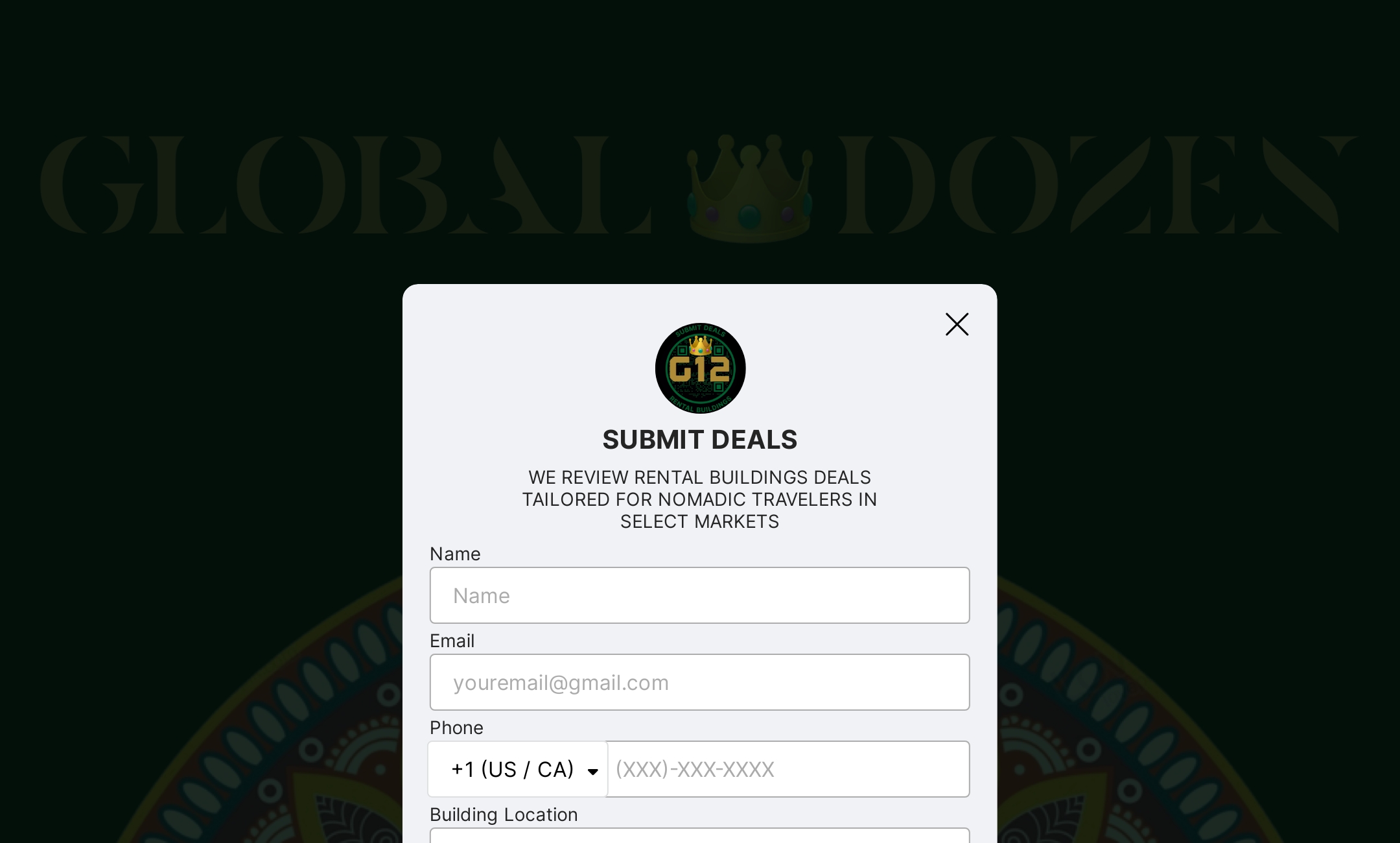 Global Dozen's Flowpage