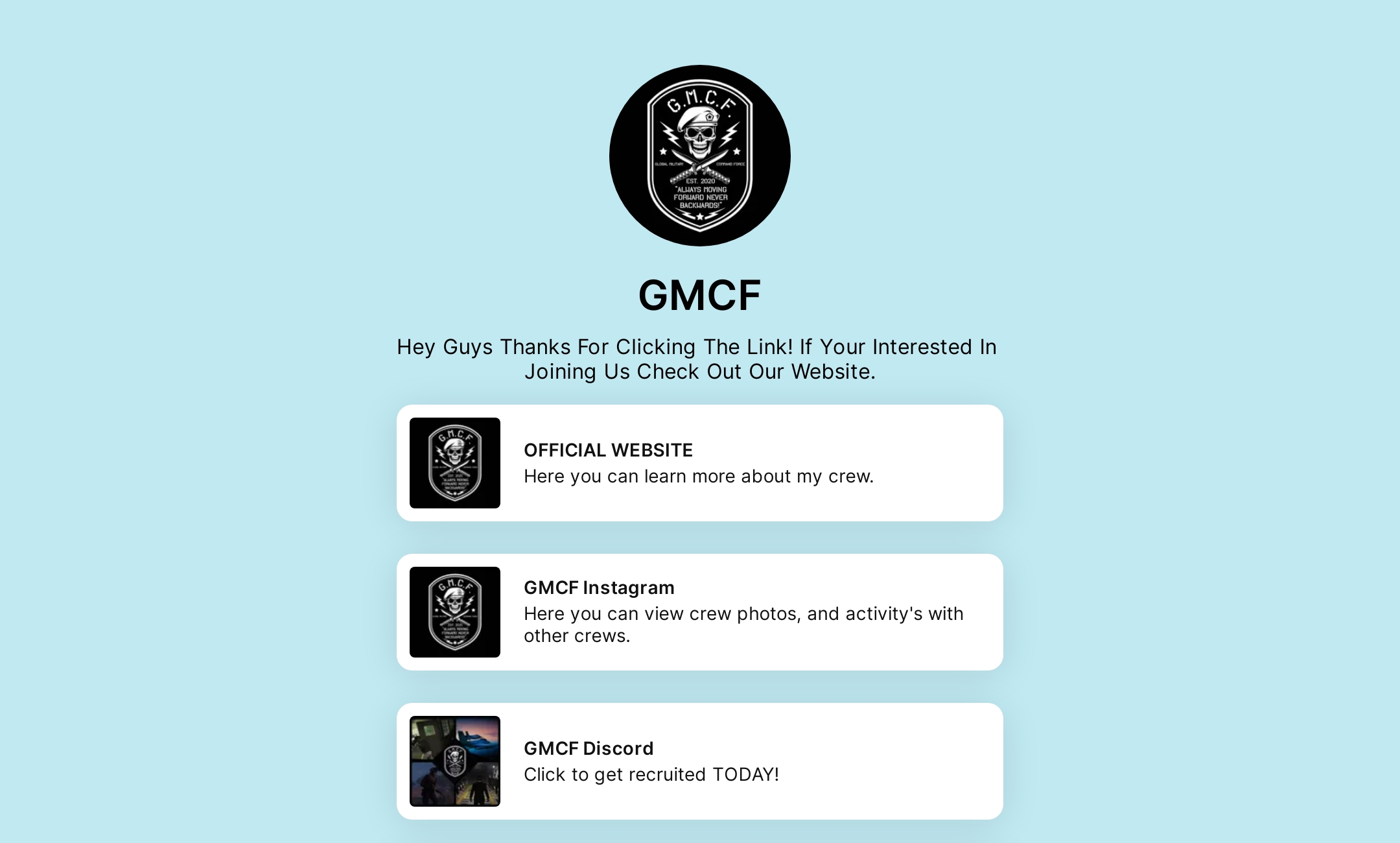 GMCF's Flowpage