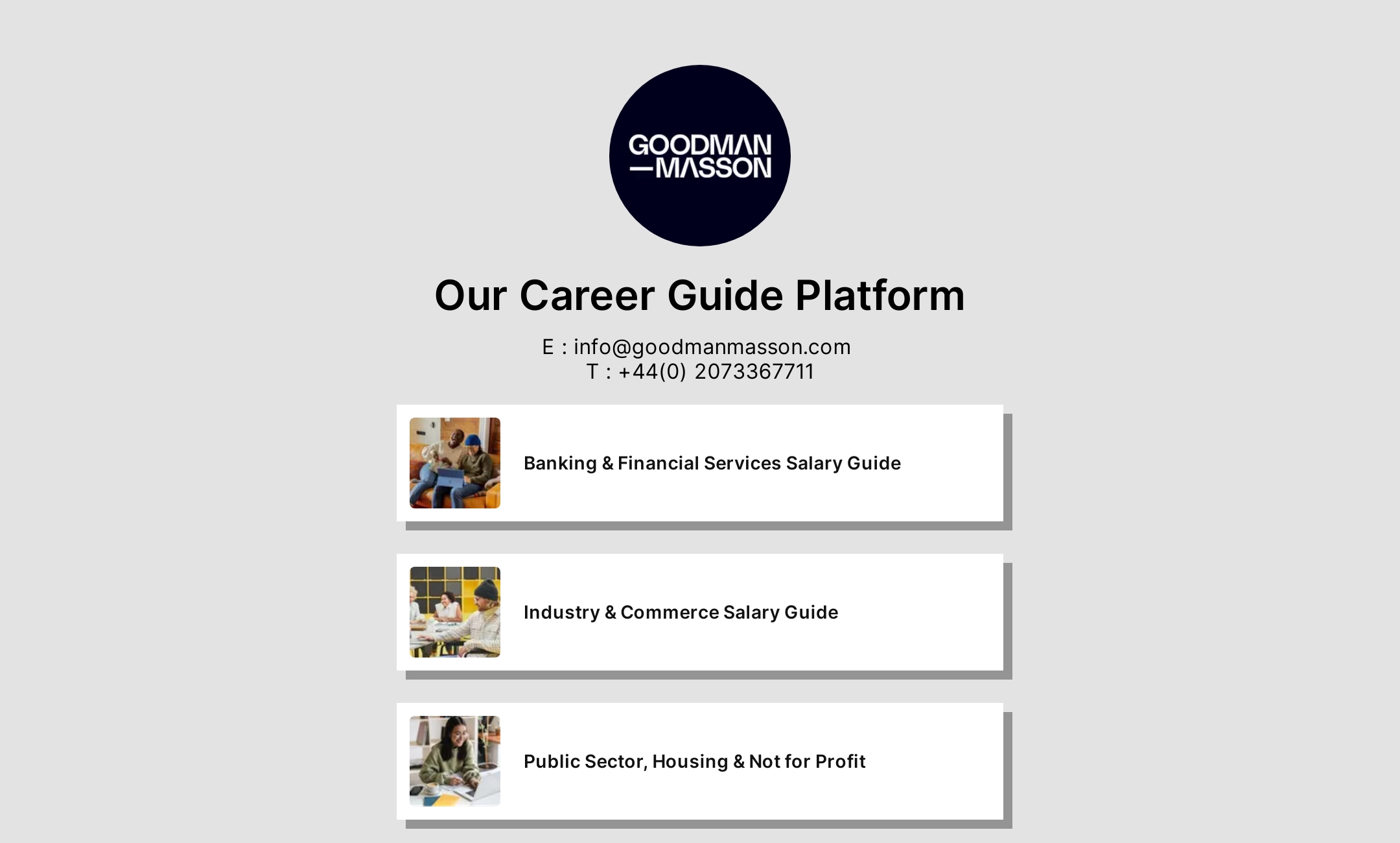 Our Career Guide Platform's Flowpage
