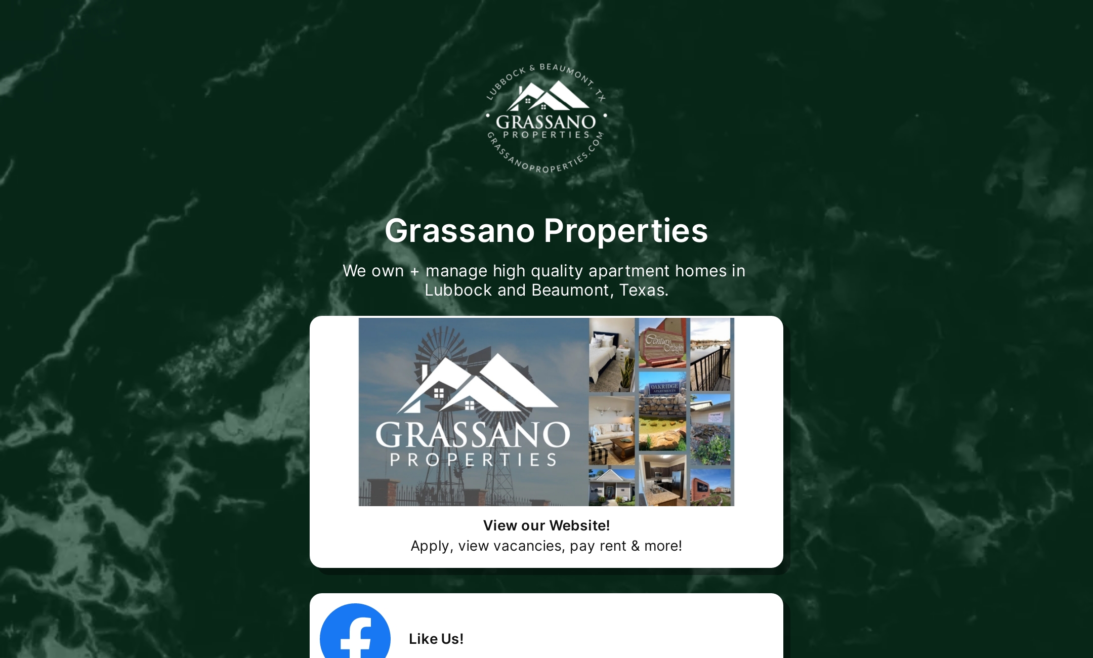 Grassano Properties' Flowpage