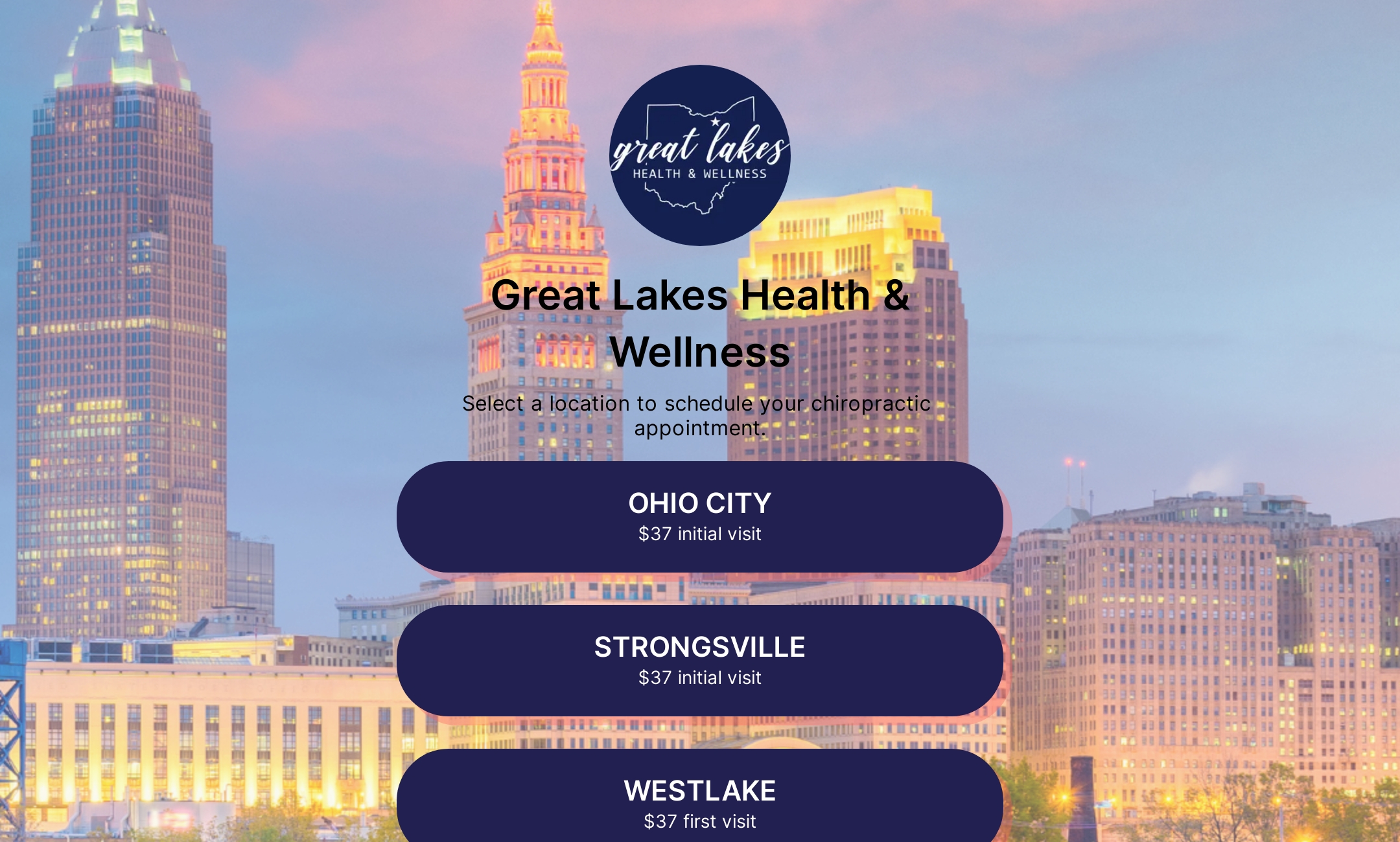 Great Lakes Health & Wellness' Flowpage