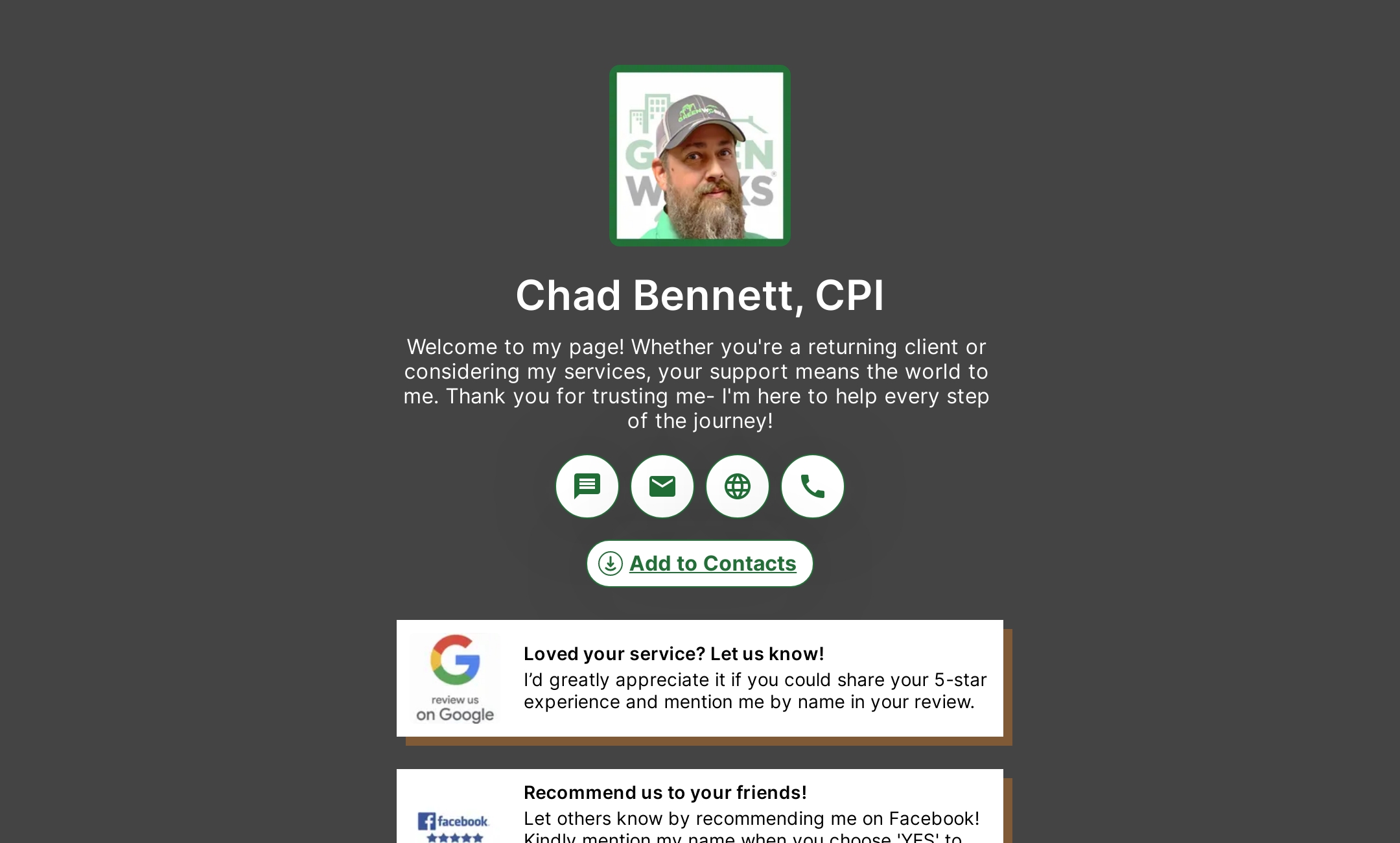 Chad Bennett, CPI's Flowpage