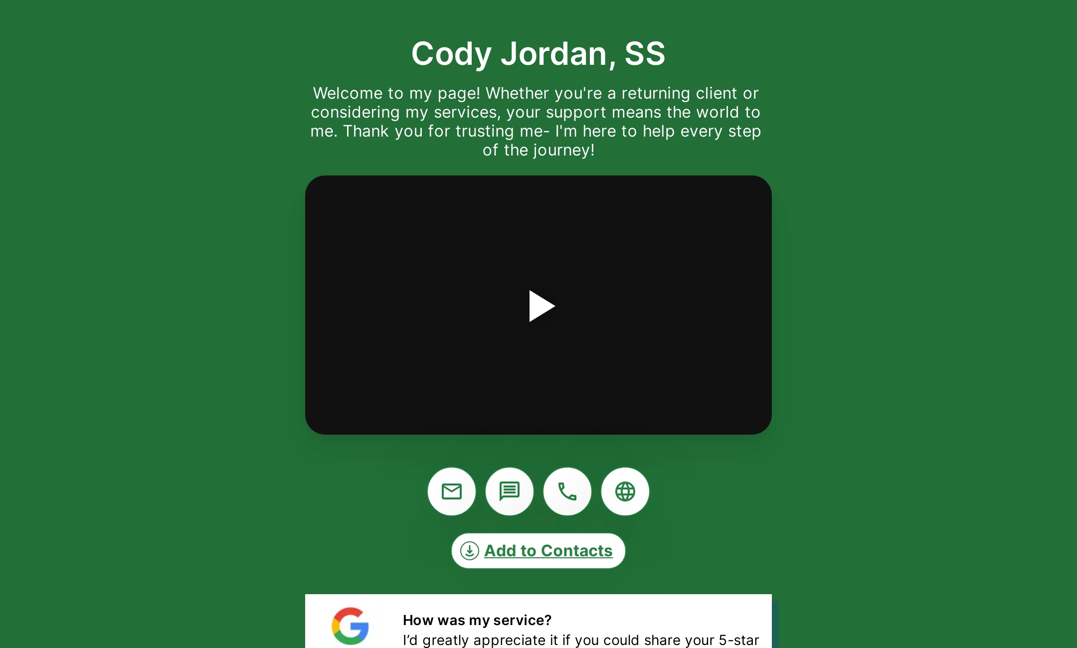 Cody Jordan, SS's Flowpage