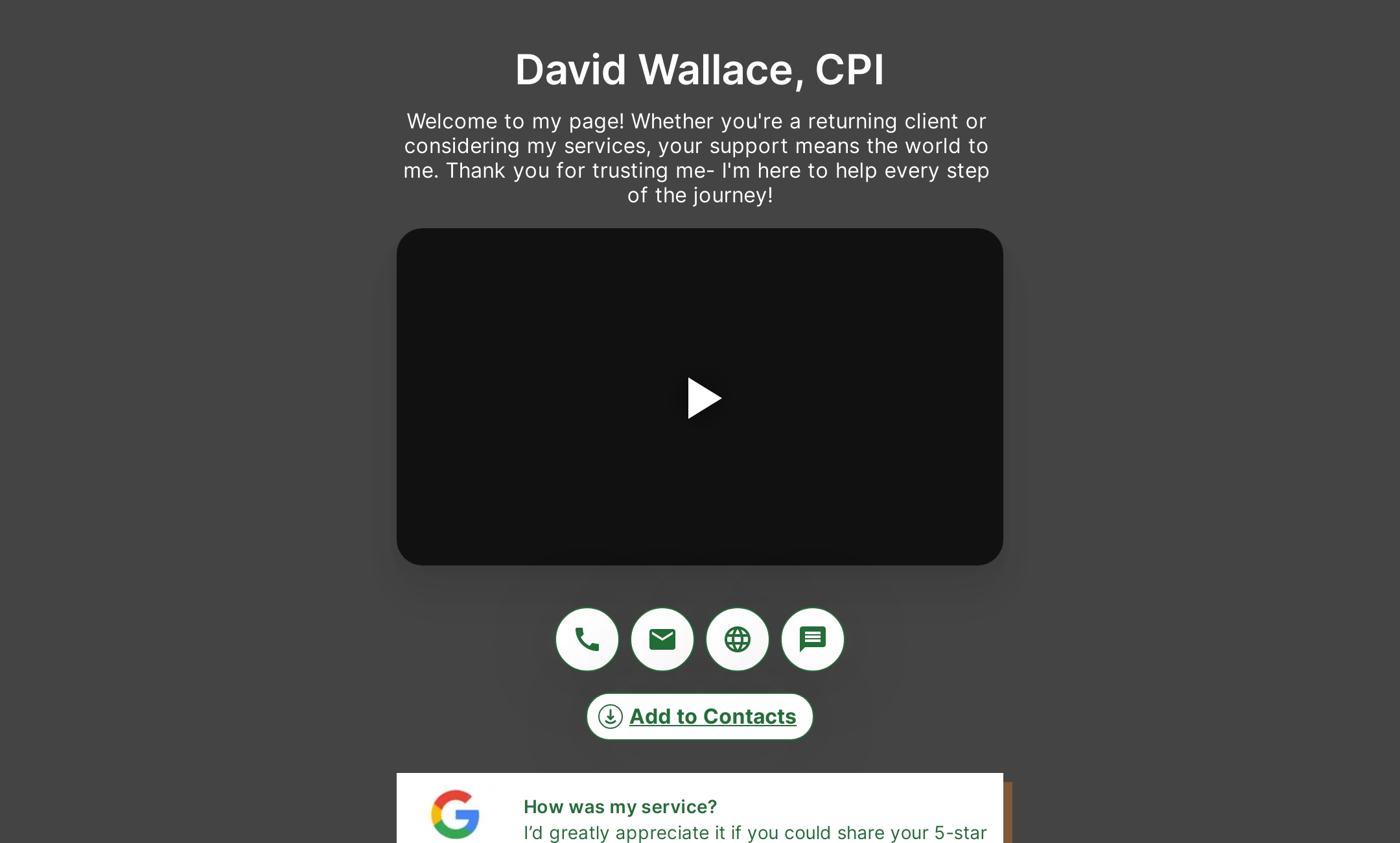 David Wallace, CPI's Flowpage