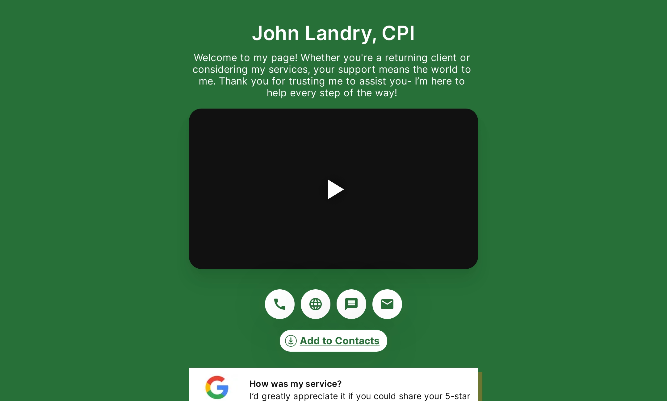John Landry's Flowpage