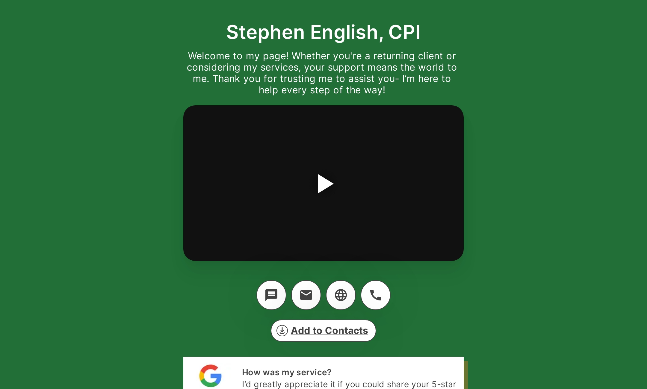 Stephen English, CPI's Flowpage