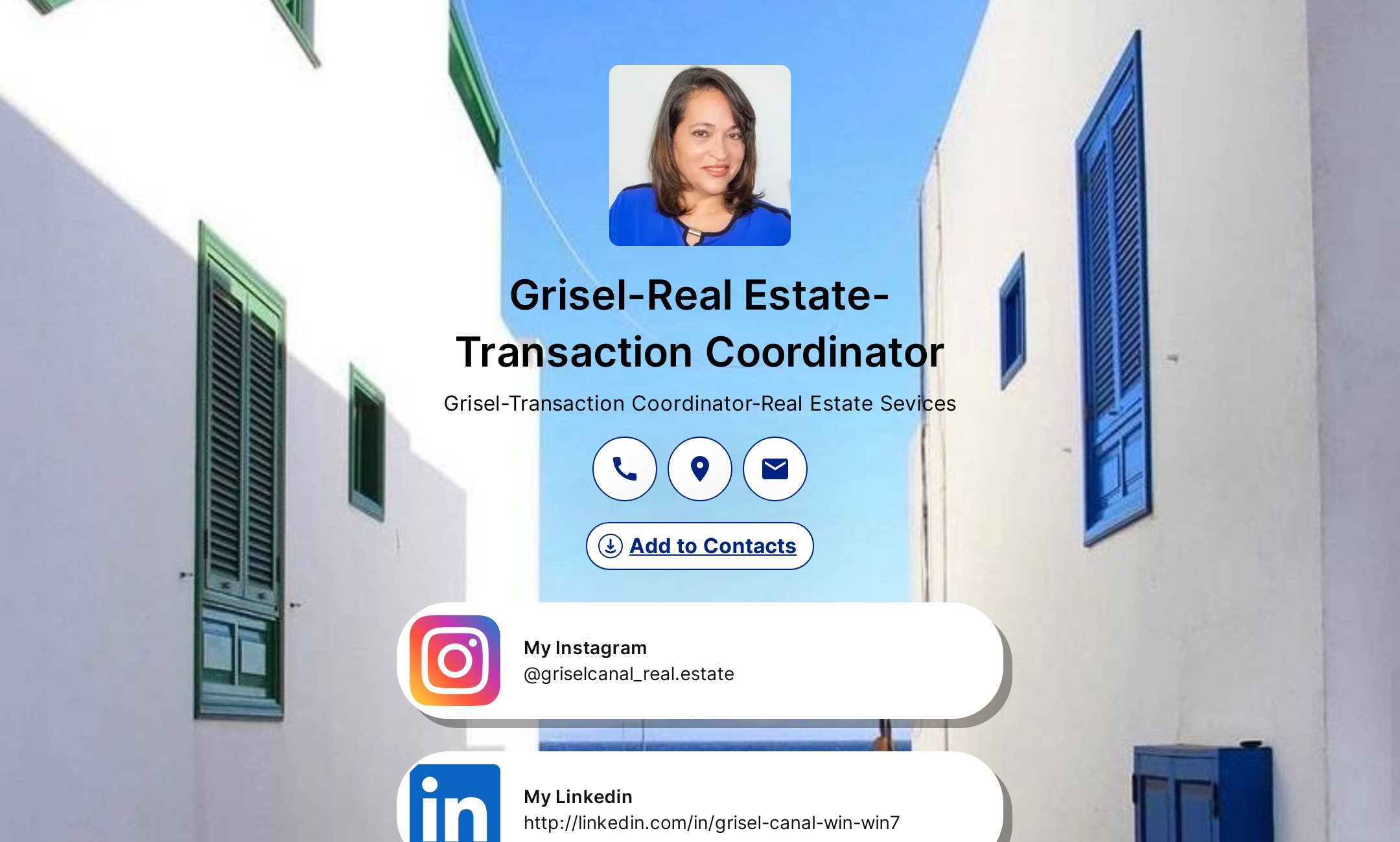 Grisel-Real Estate-Transaction Coordinator 's Flowpage