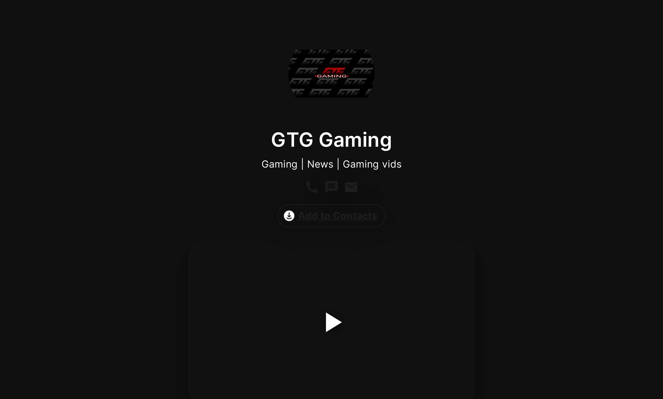 GTG Gaming's Flowpage
