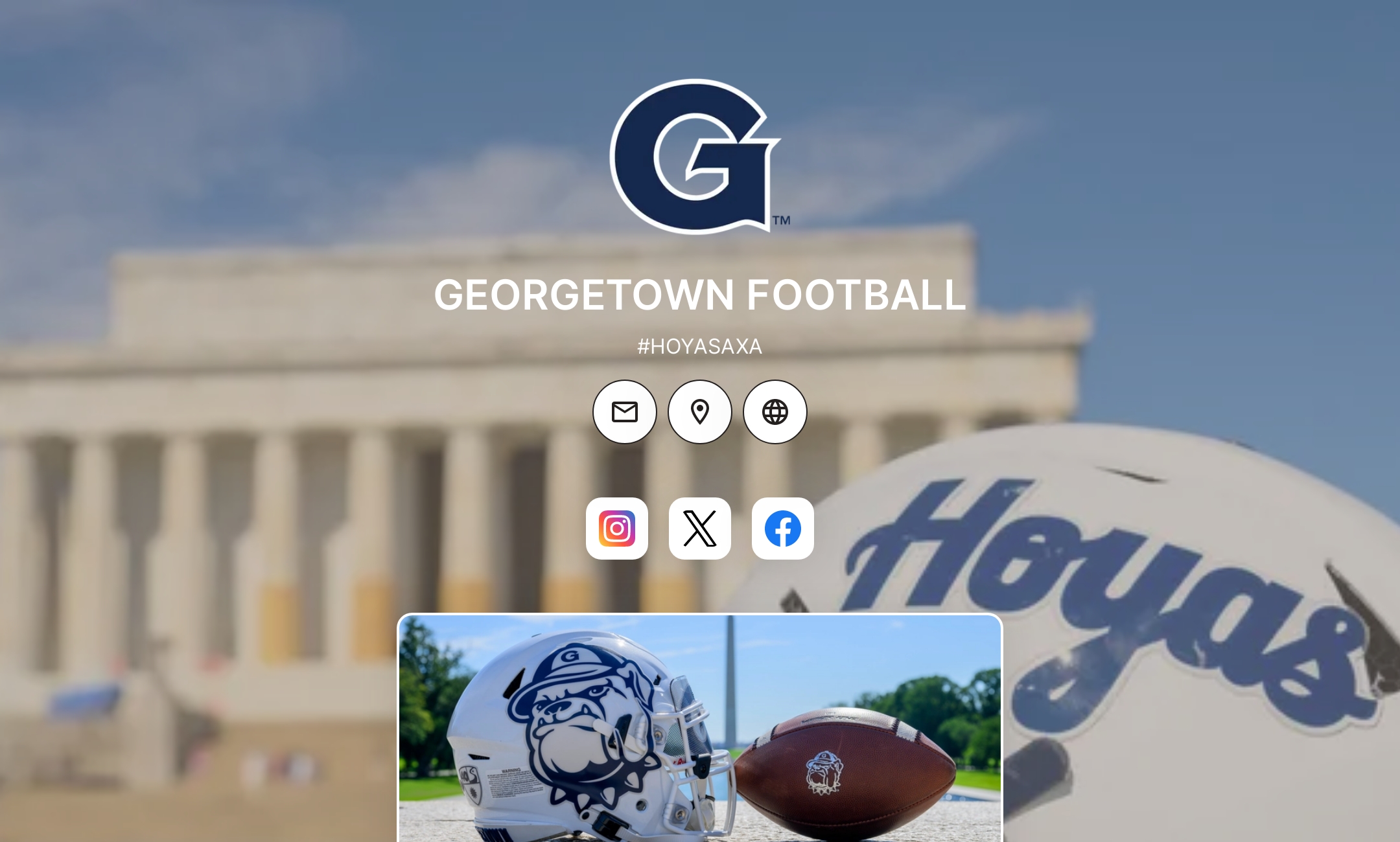 GEORGETOWN FOOTBALL's Flowpage