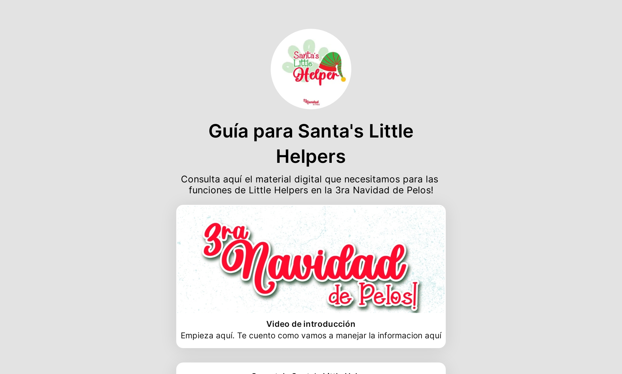Guía para Santa's Little Helpers' Flowpage