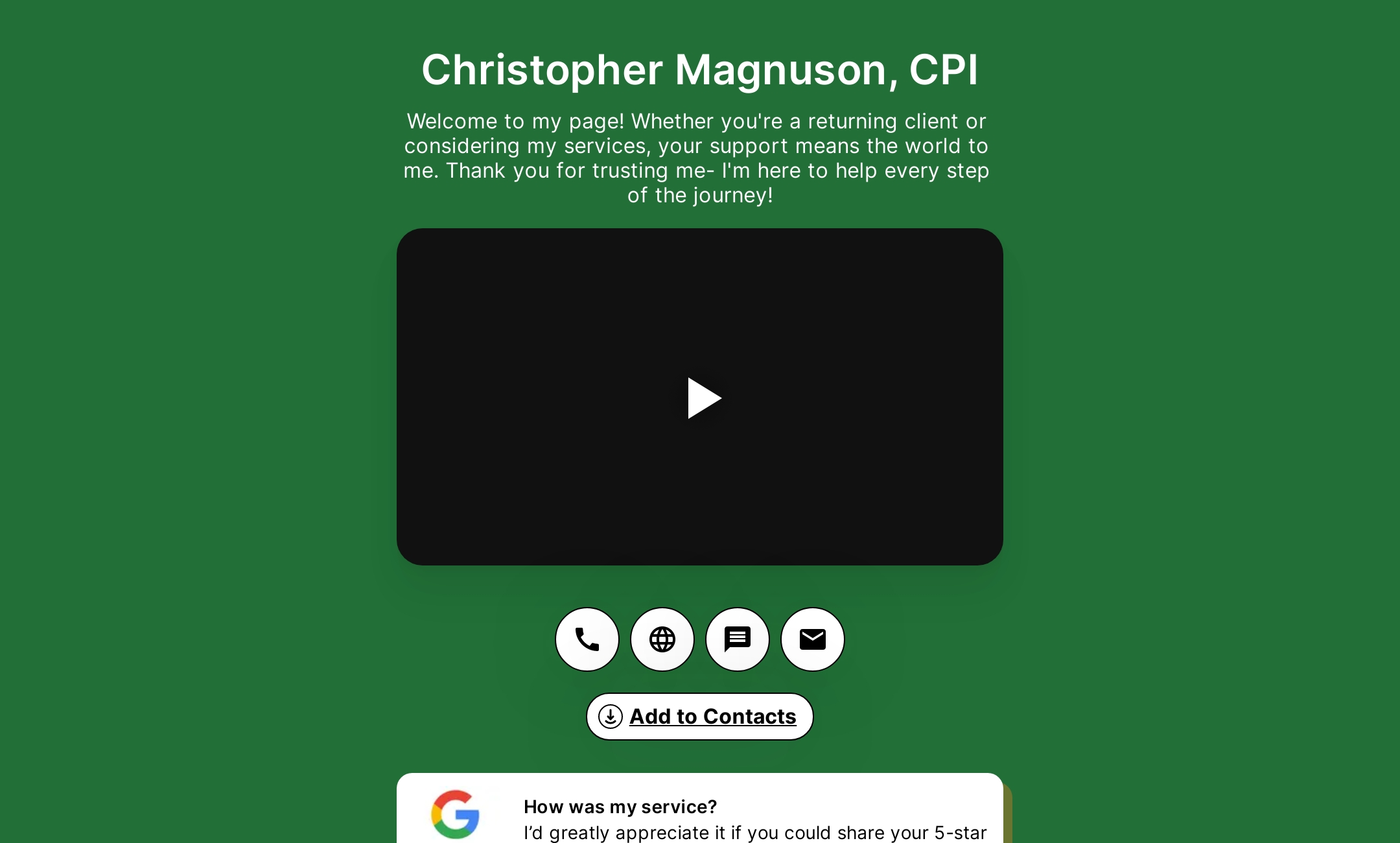 Christopher Magnuson, CPI's Flowpage