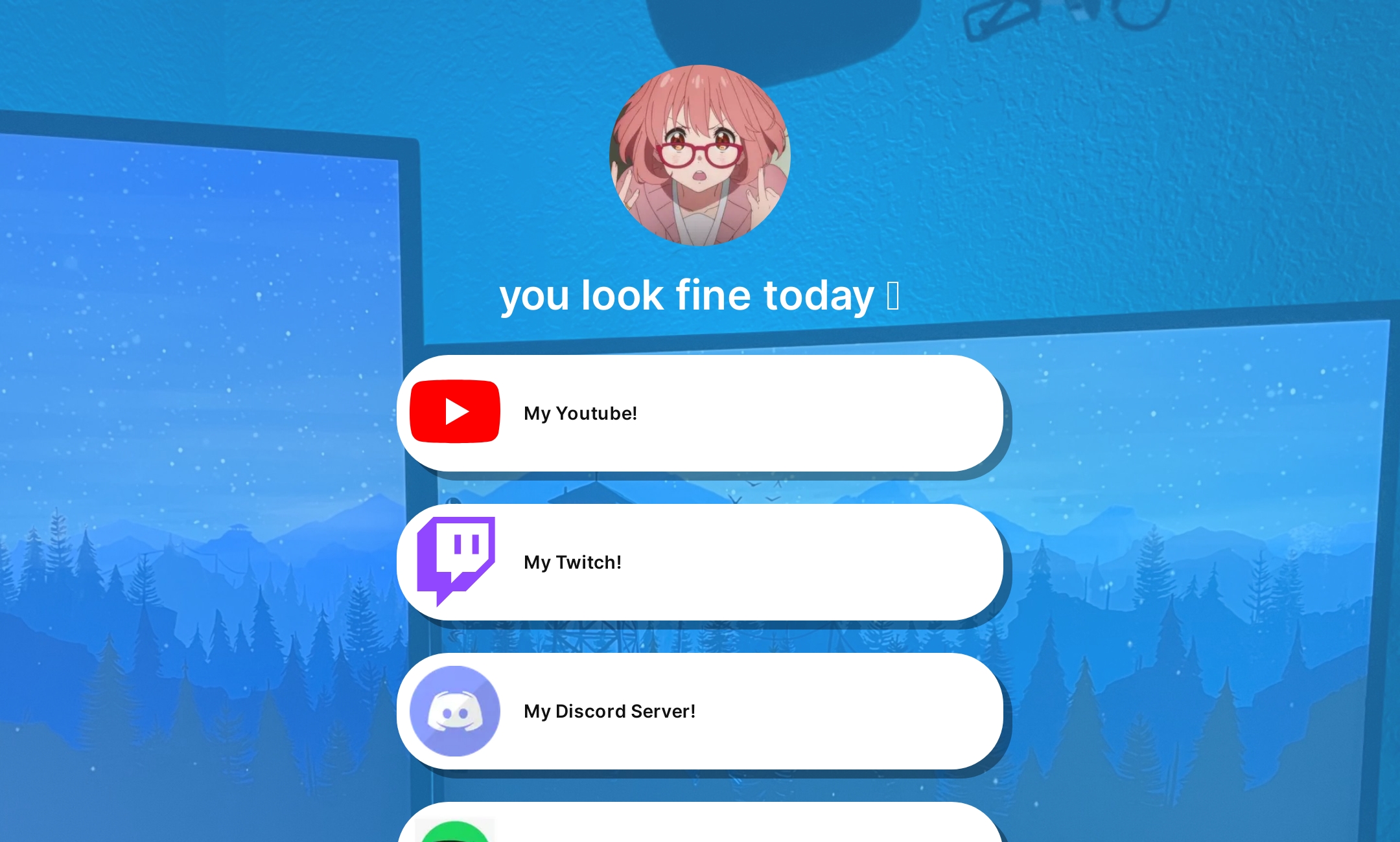 you look fine today 👀's Flowpage