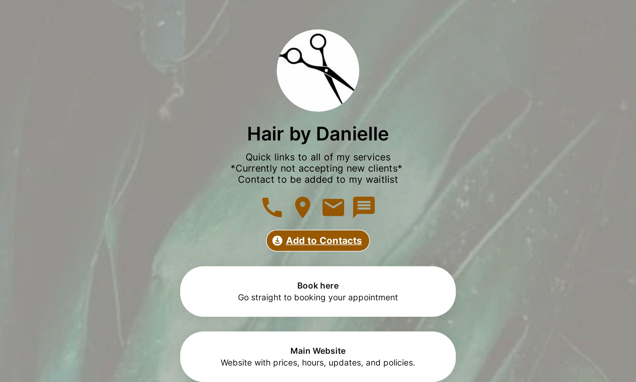 Hair by Danielle's Flowpage