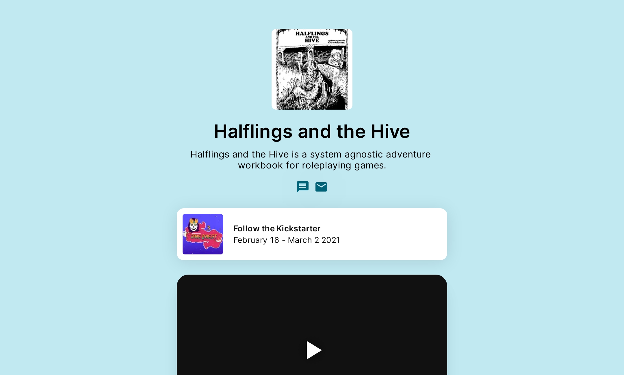 Halflings and the Hive's Flowpage