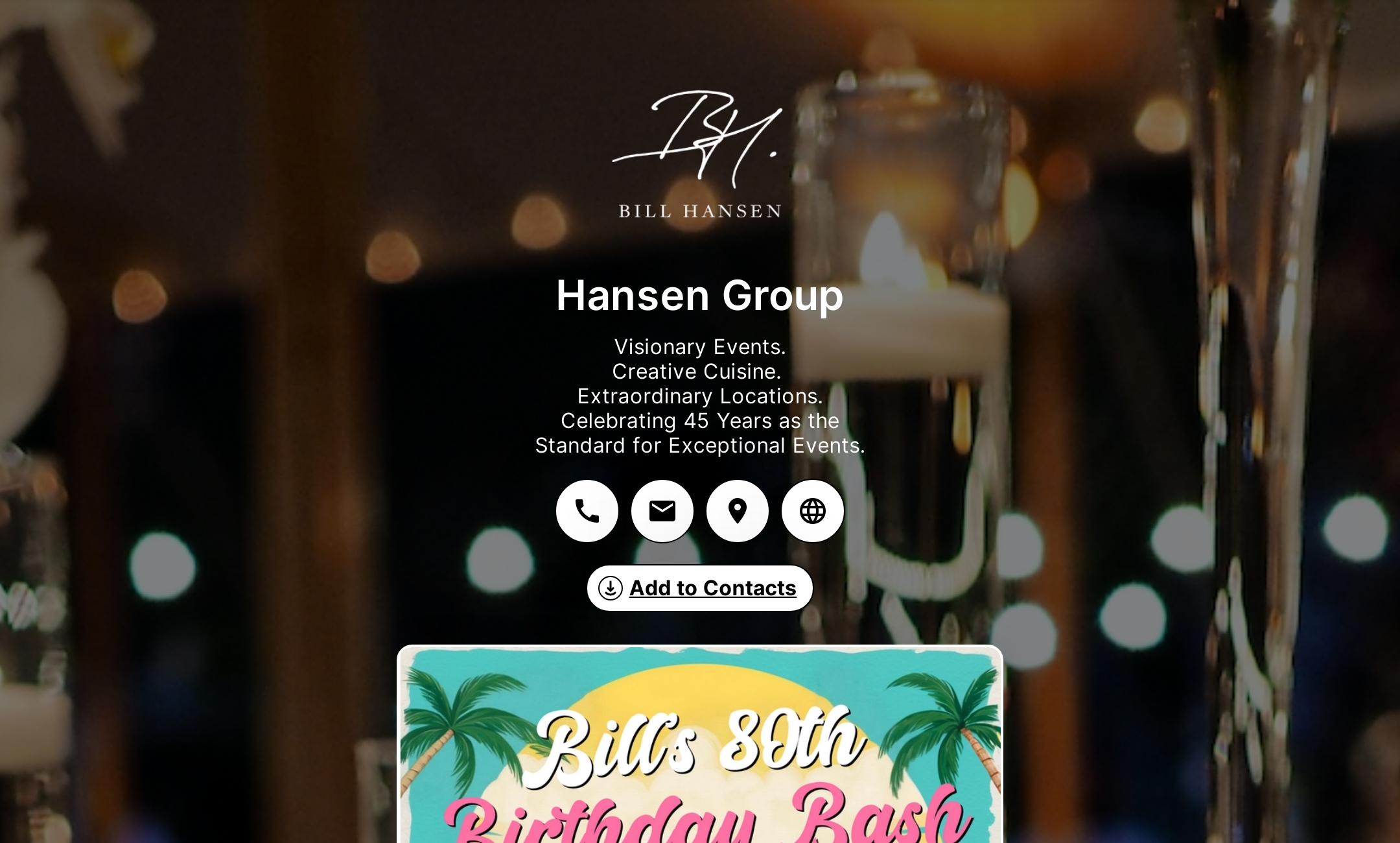 Hansen Group's Flowpage