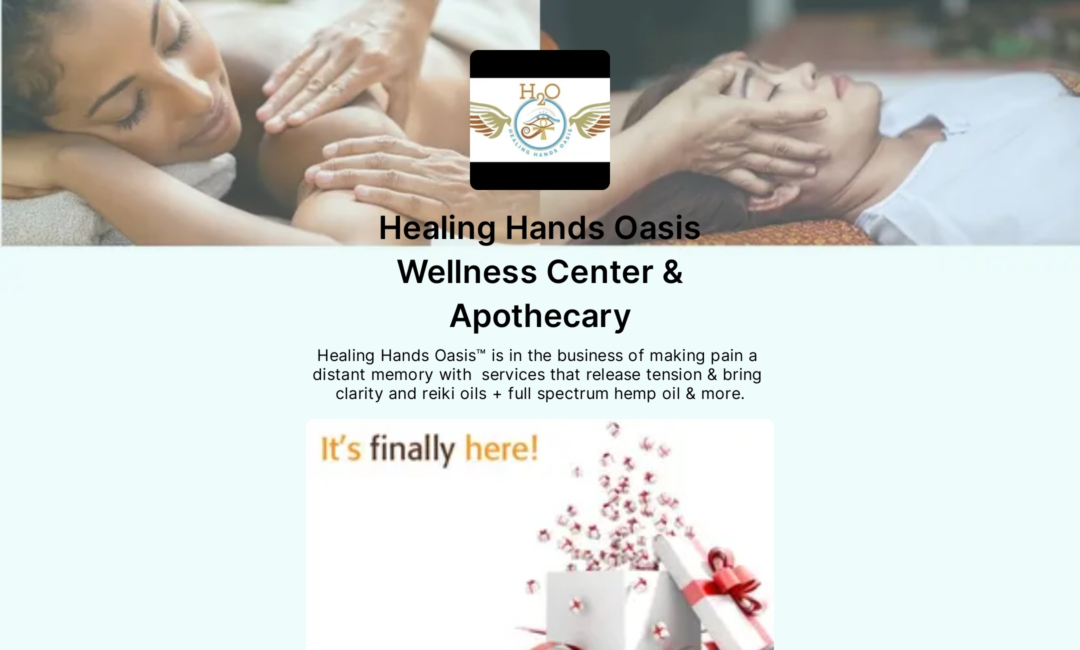 Healing Hands Oasis Wellness Center & Apothecary's Flowpage