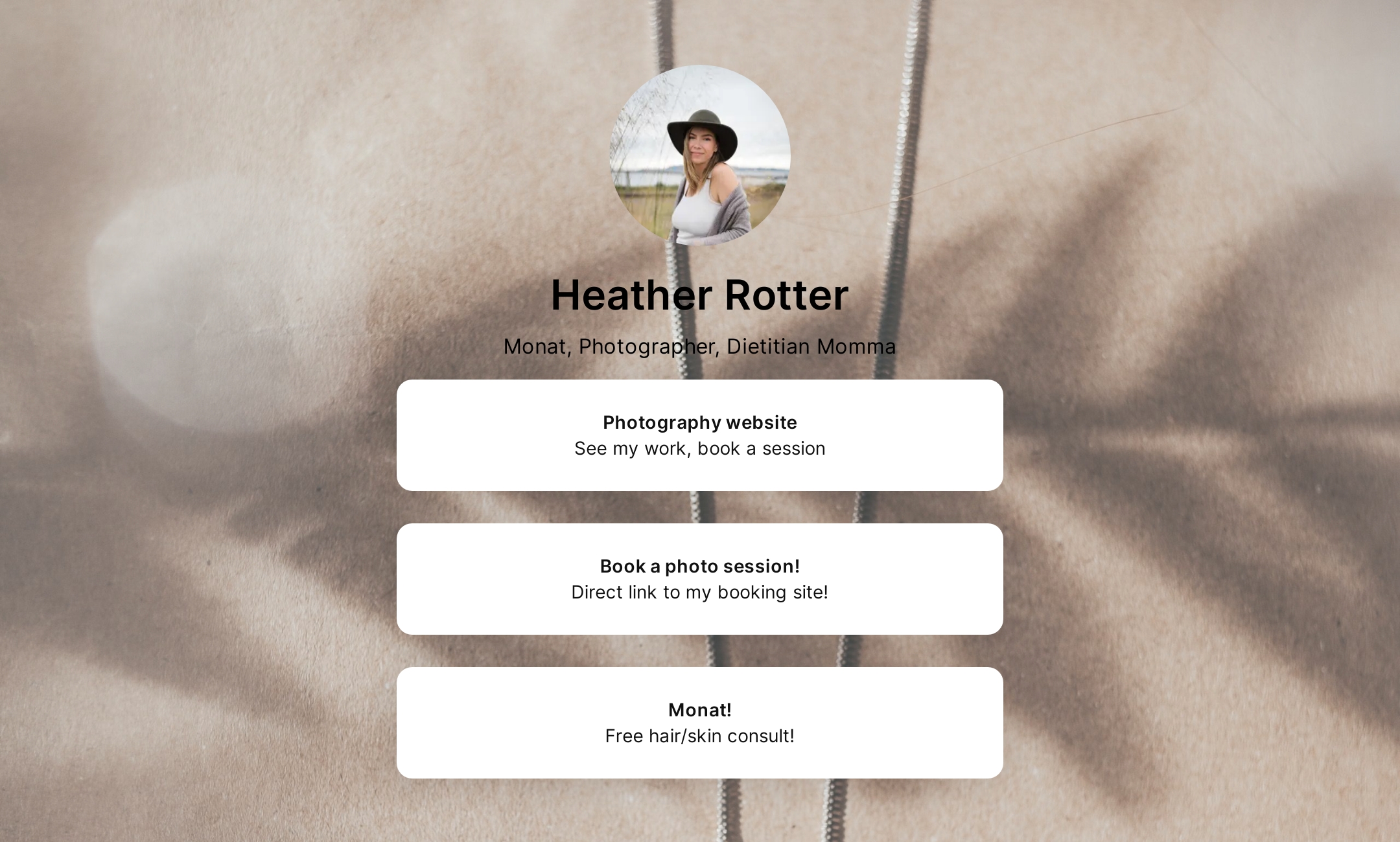 Heather Rotter's Flowpage