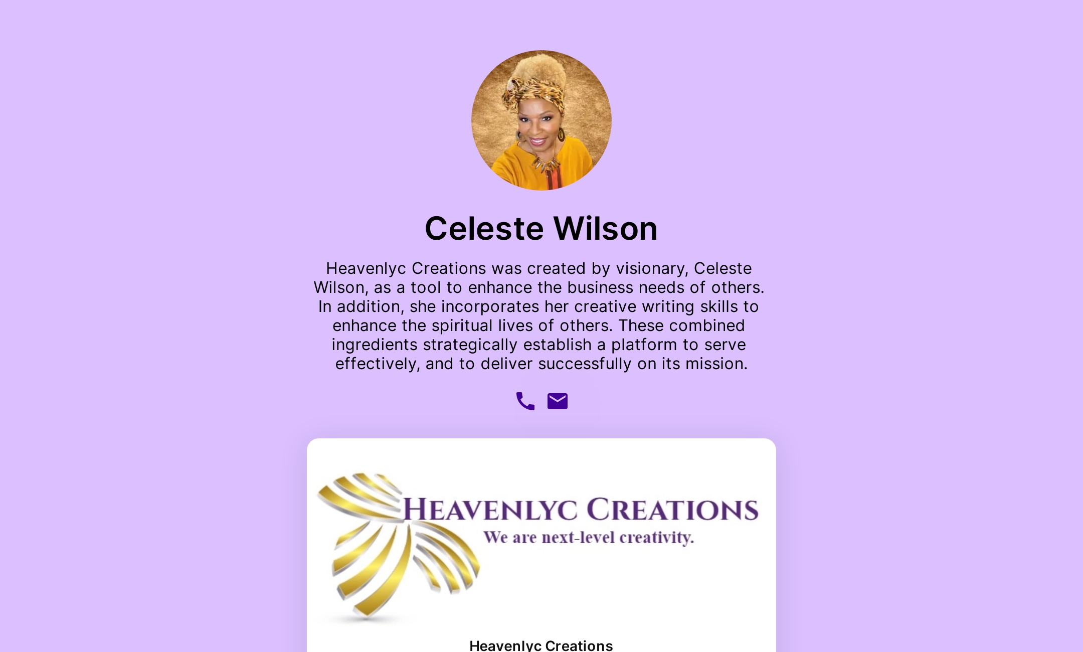 Celeste Wilson's Flowpage