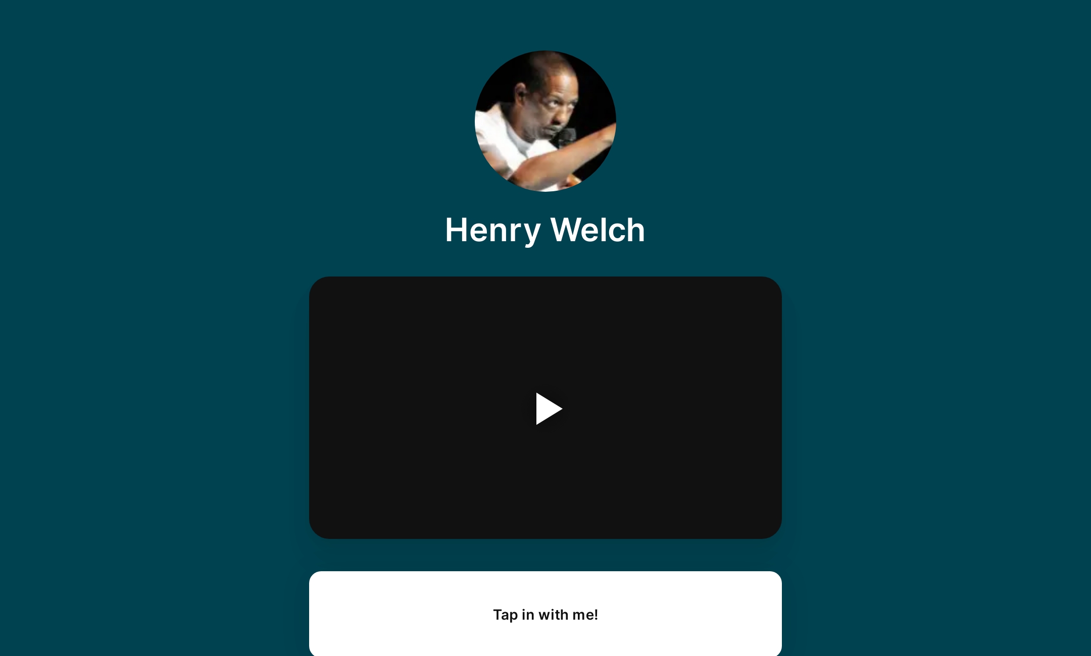 Henry Welch's Flowpage