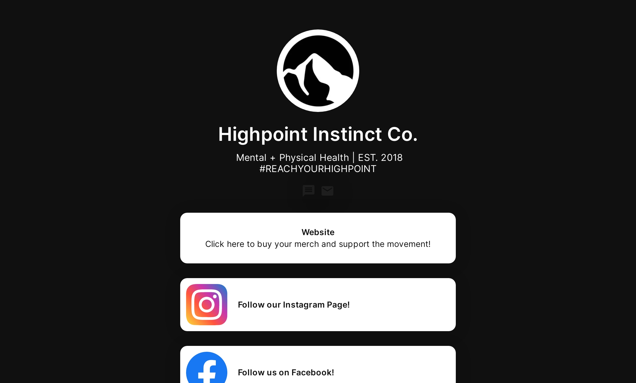 Highpoint Instinct Co.'s Flowpage
