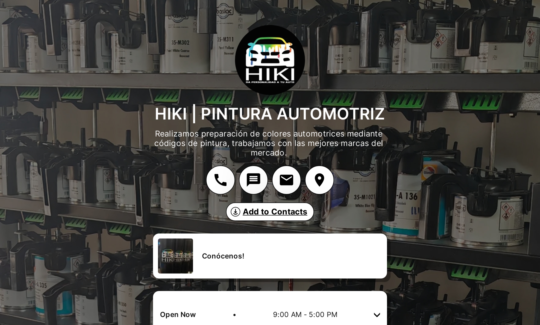 HIKI | PINTURA AUTOMOTRIZ's Flowpage