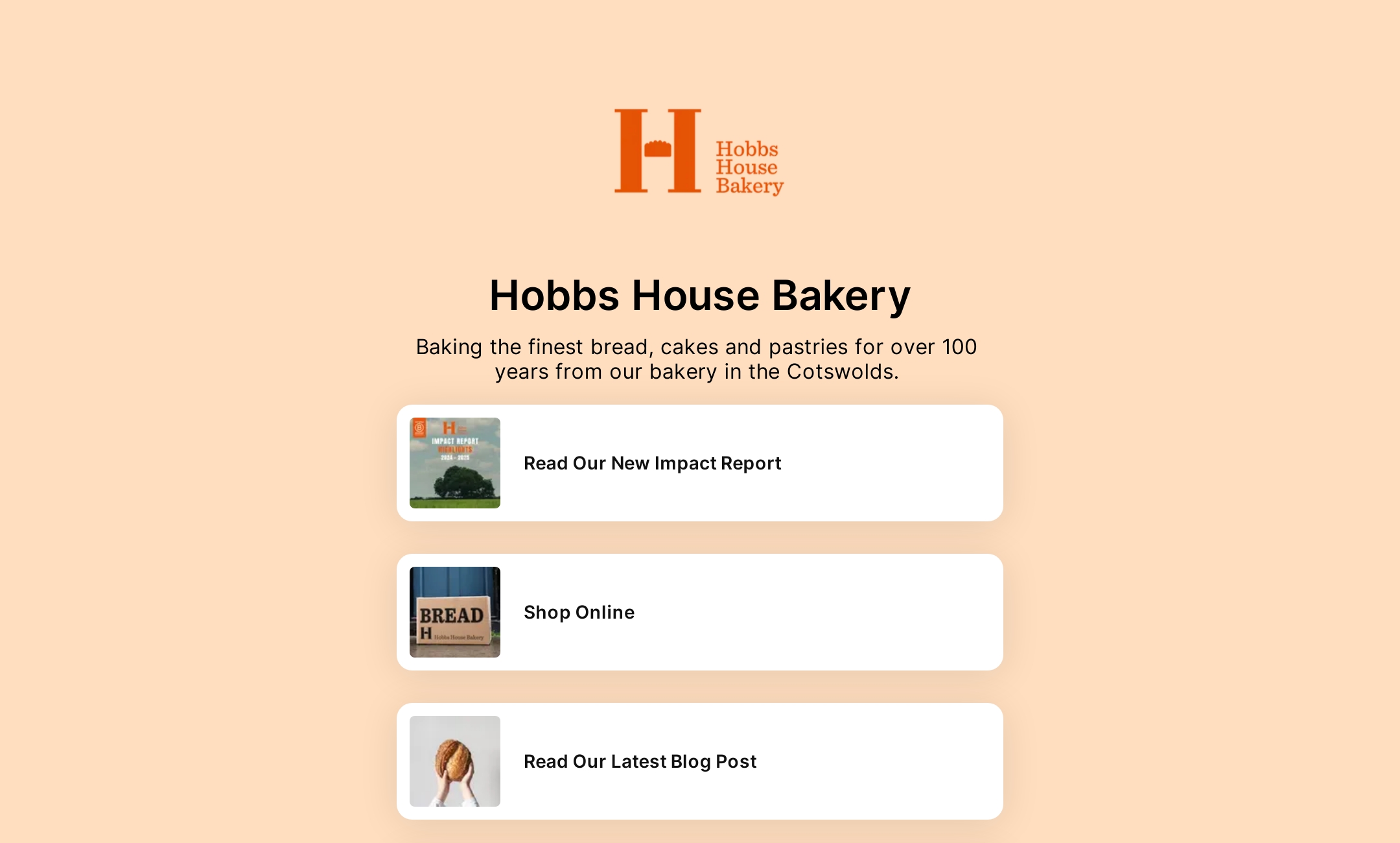 Hobbs House Bakery's Flowpage