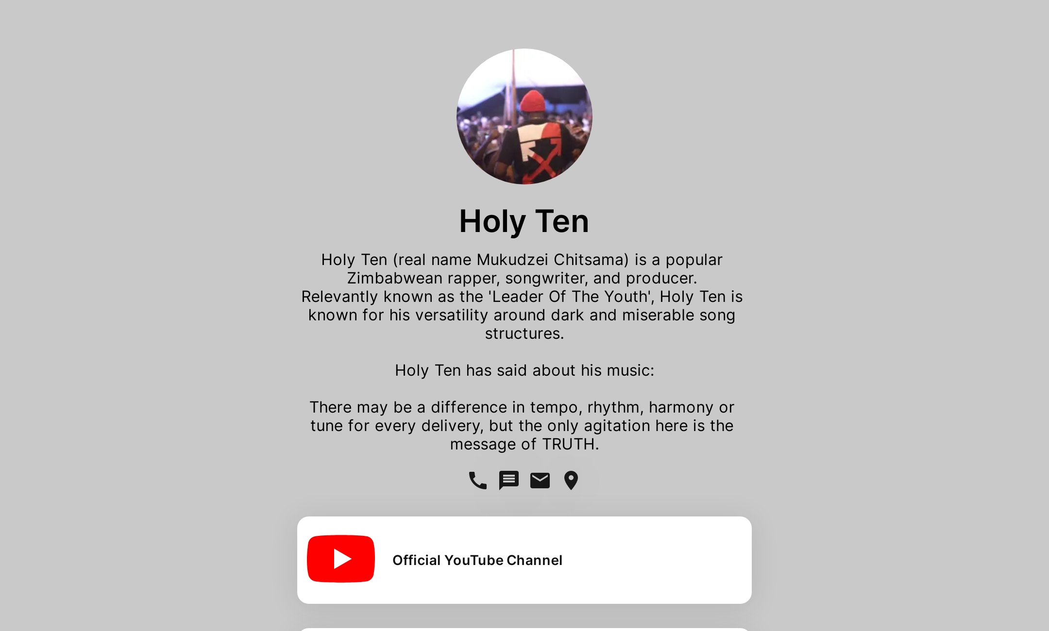 Holy Ten's Flowpage
