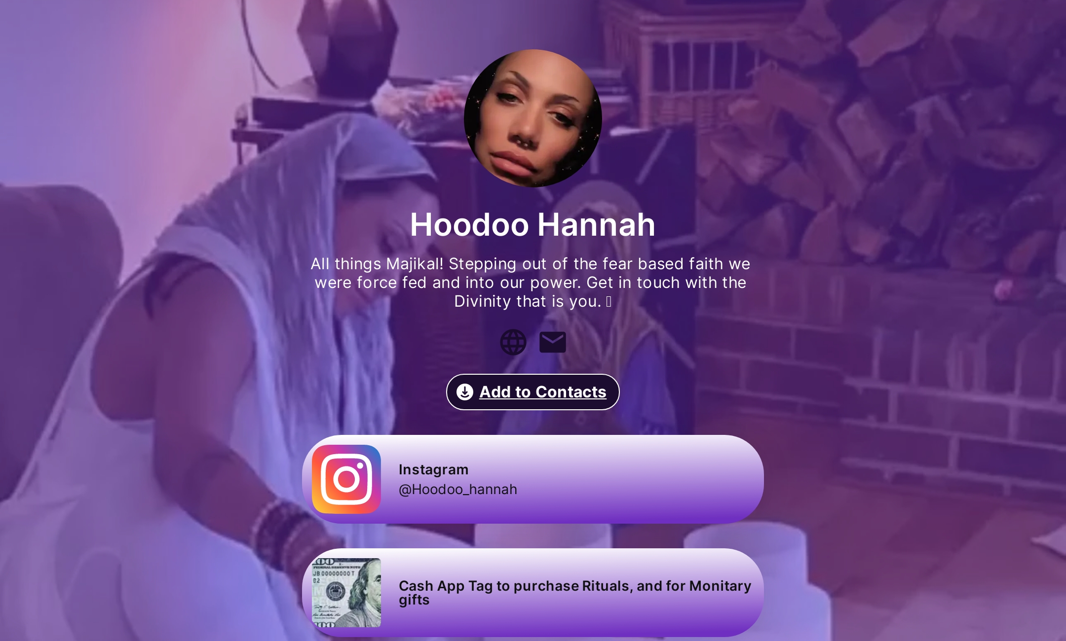 Hoodoo Hannah 's Flowpage