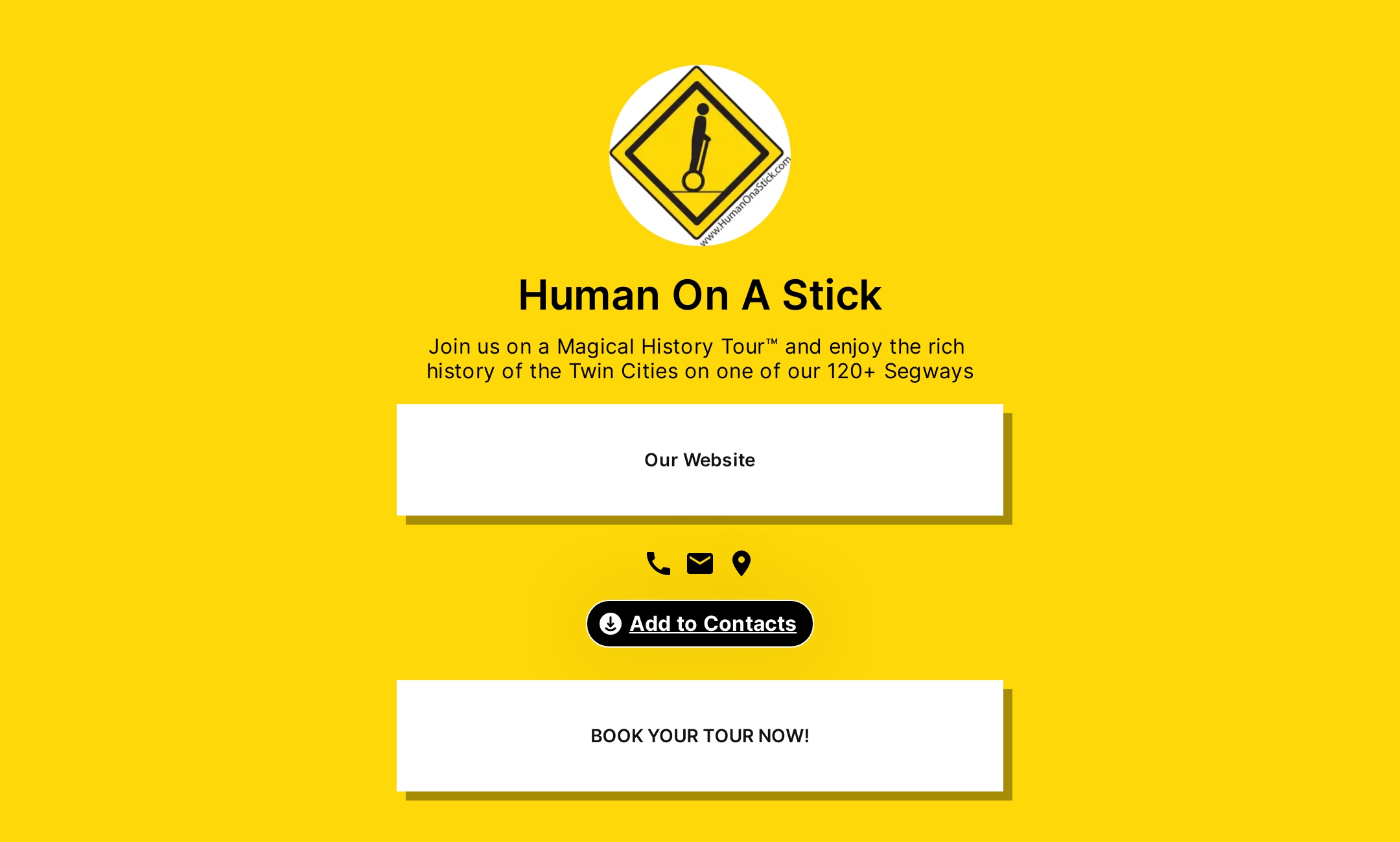 Human On A Stick's Flowpage