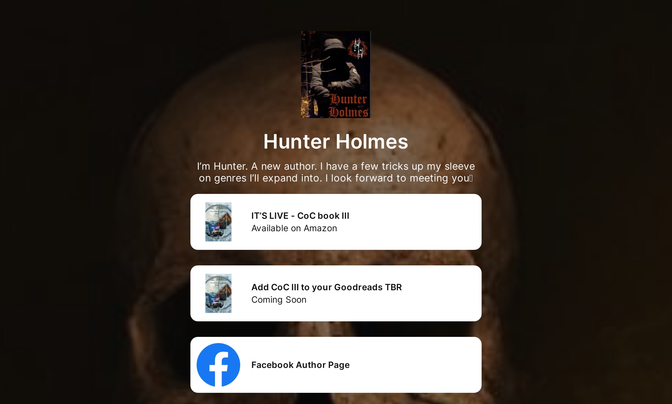 Hunter Holmes' Flowpage