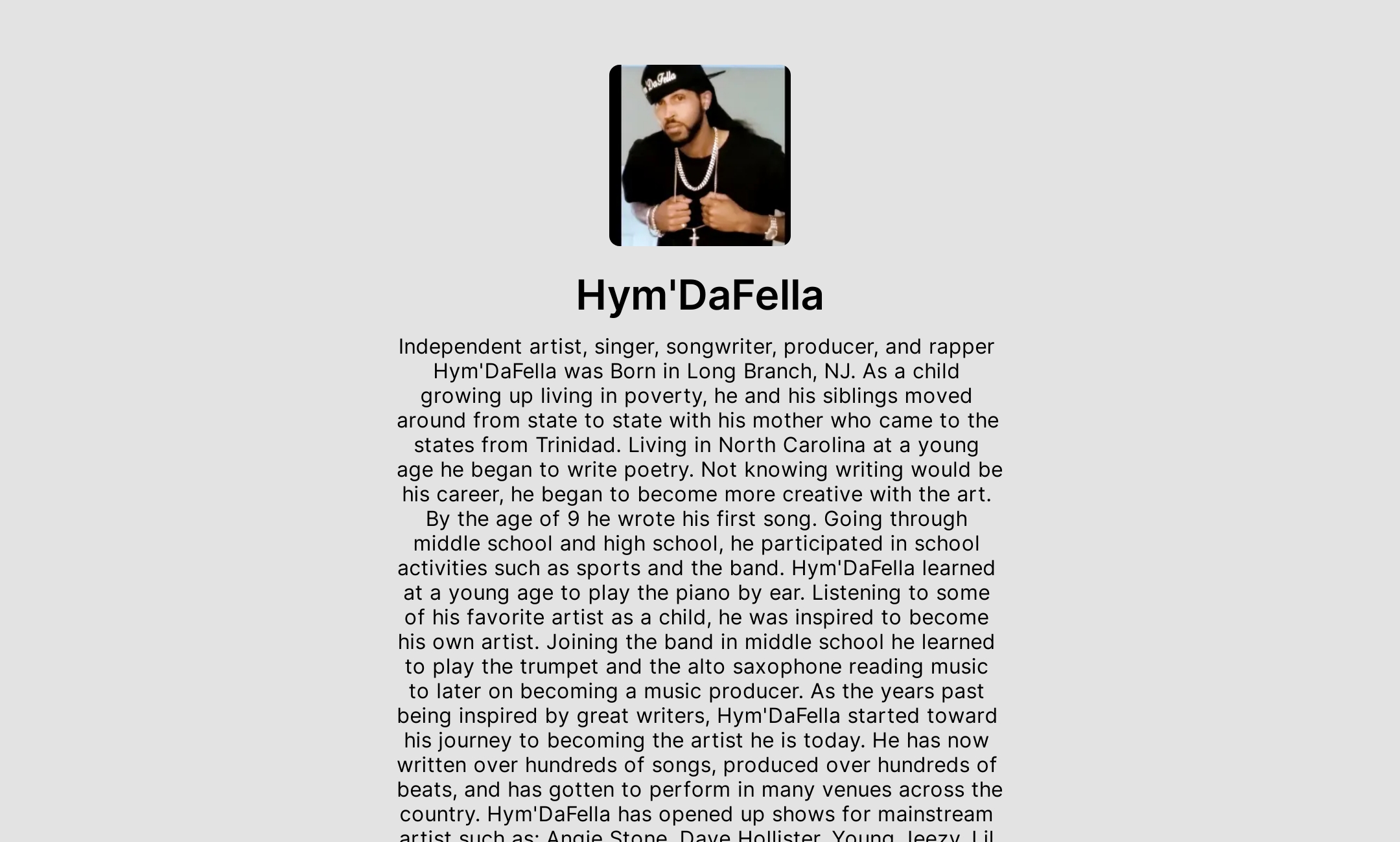 Hym'DaFella's Flowpage