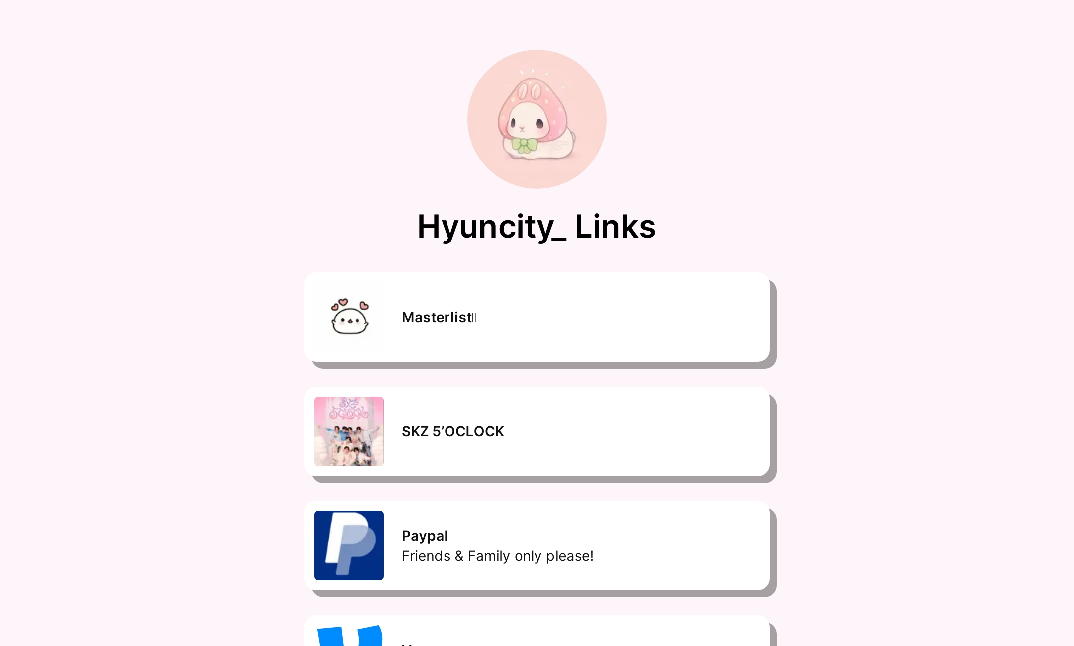 Hyuncity_ Links' Flowpage