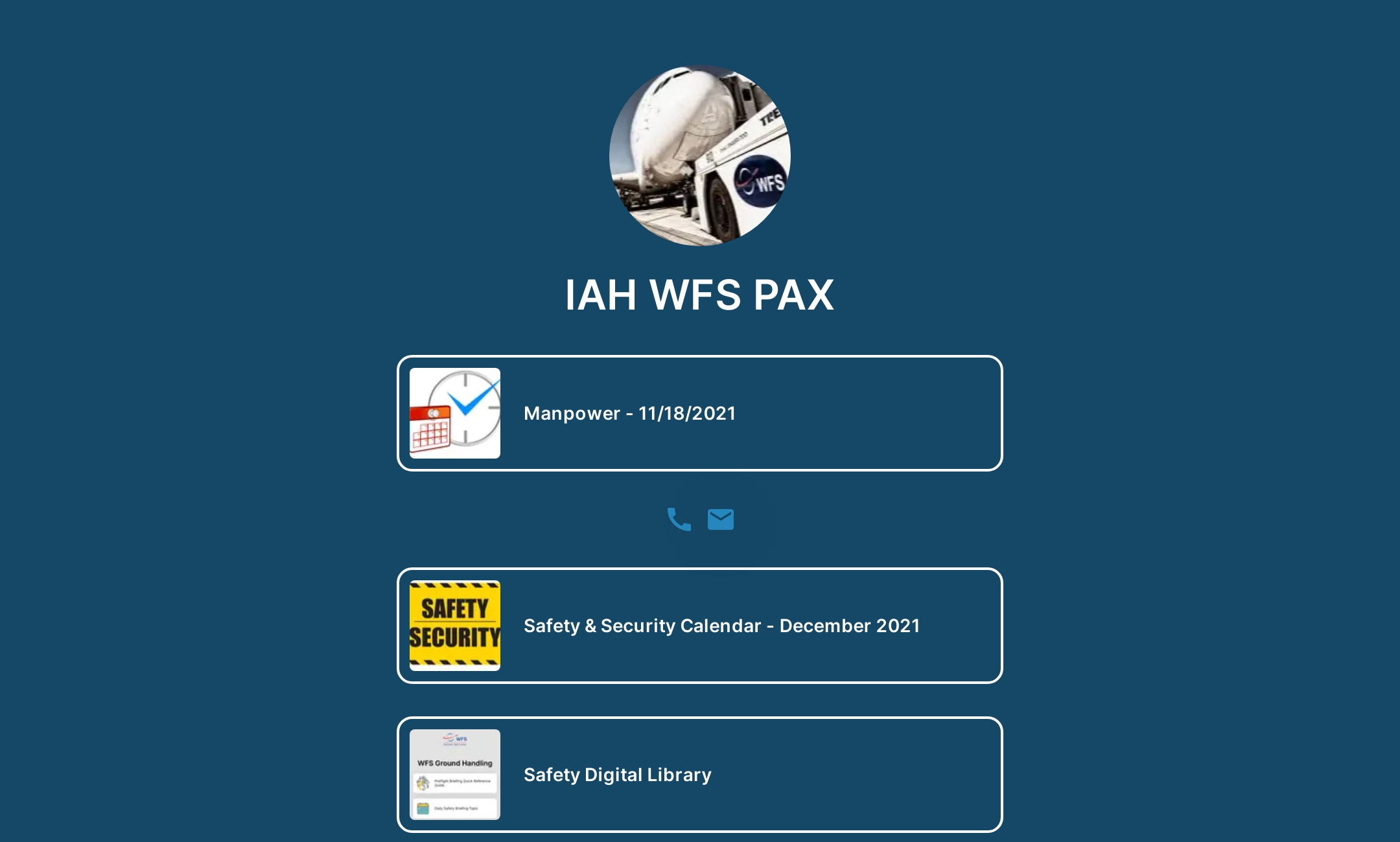 IAH WFS PAX 's Flowpage