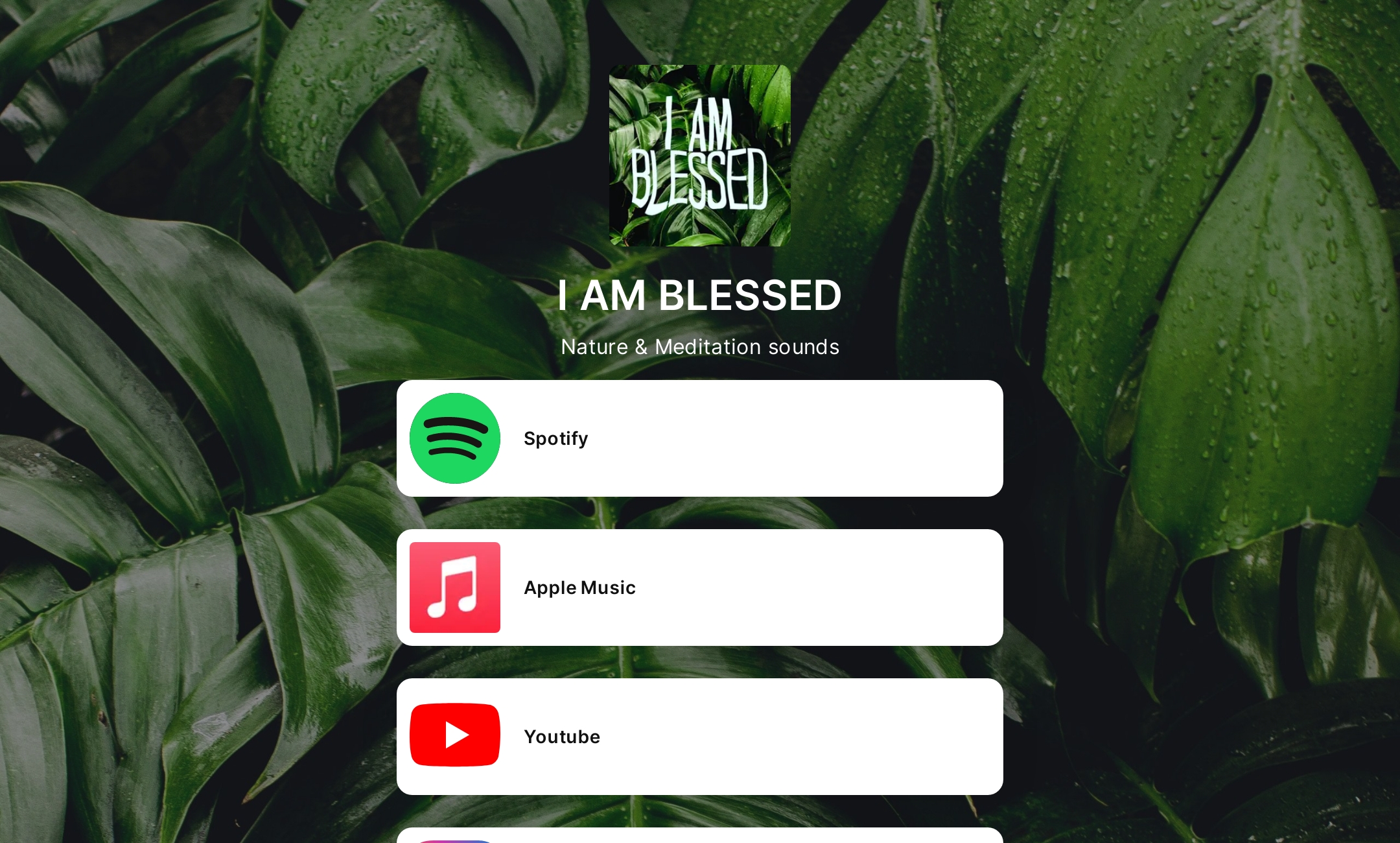 I AM BLESSED's Flowpage