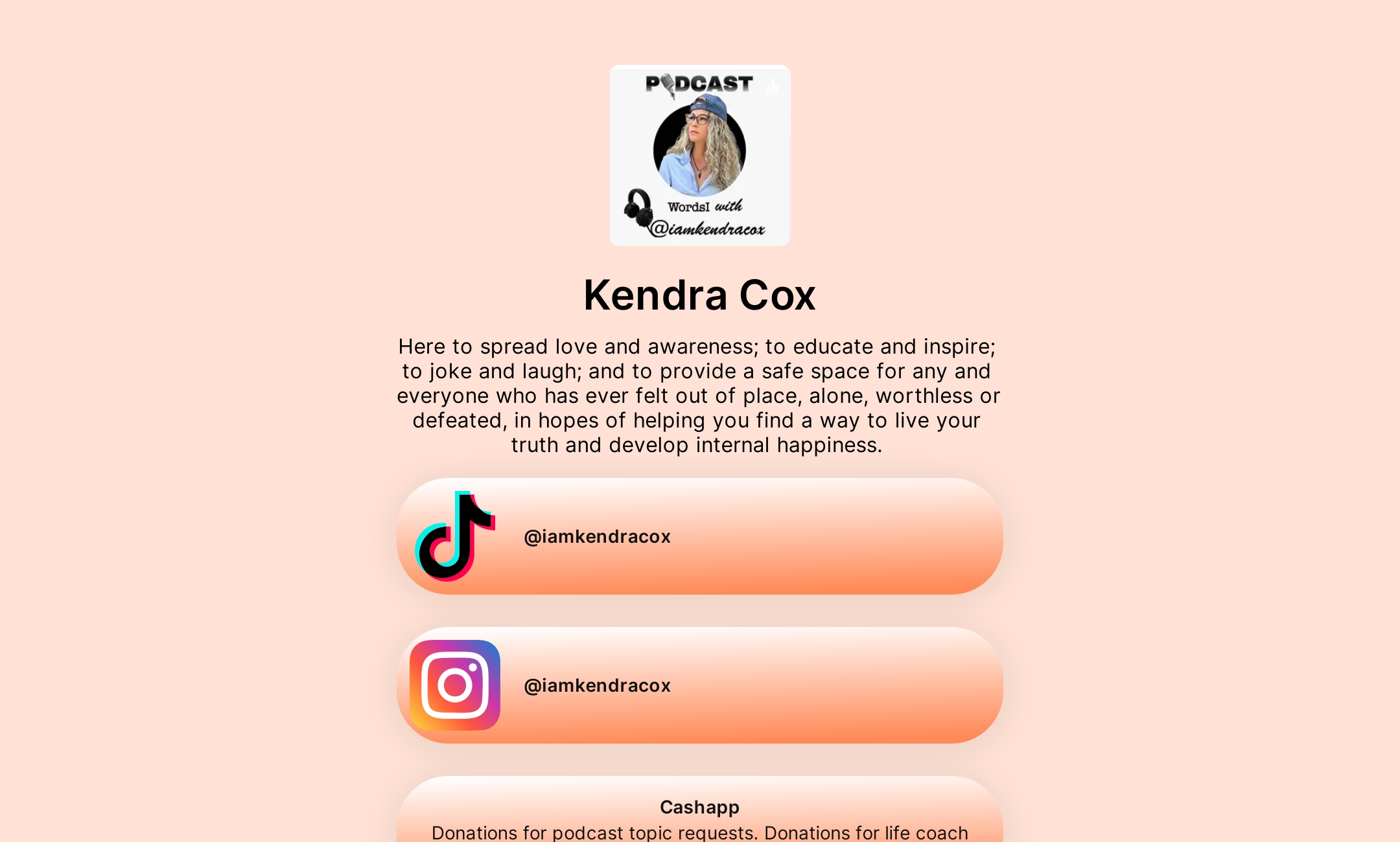 Kendra Cox's Flowpage