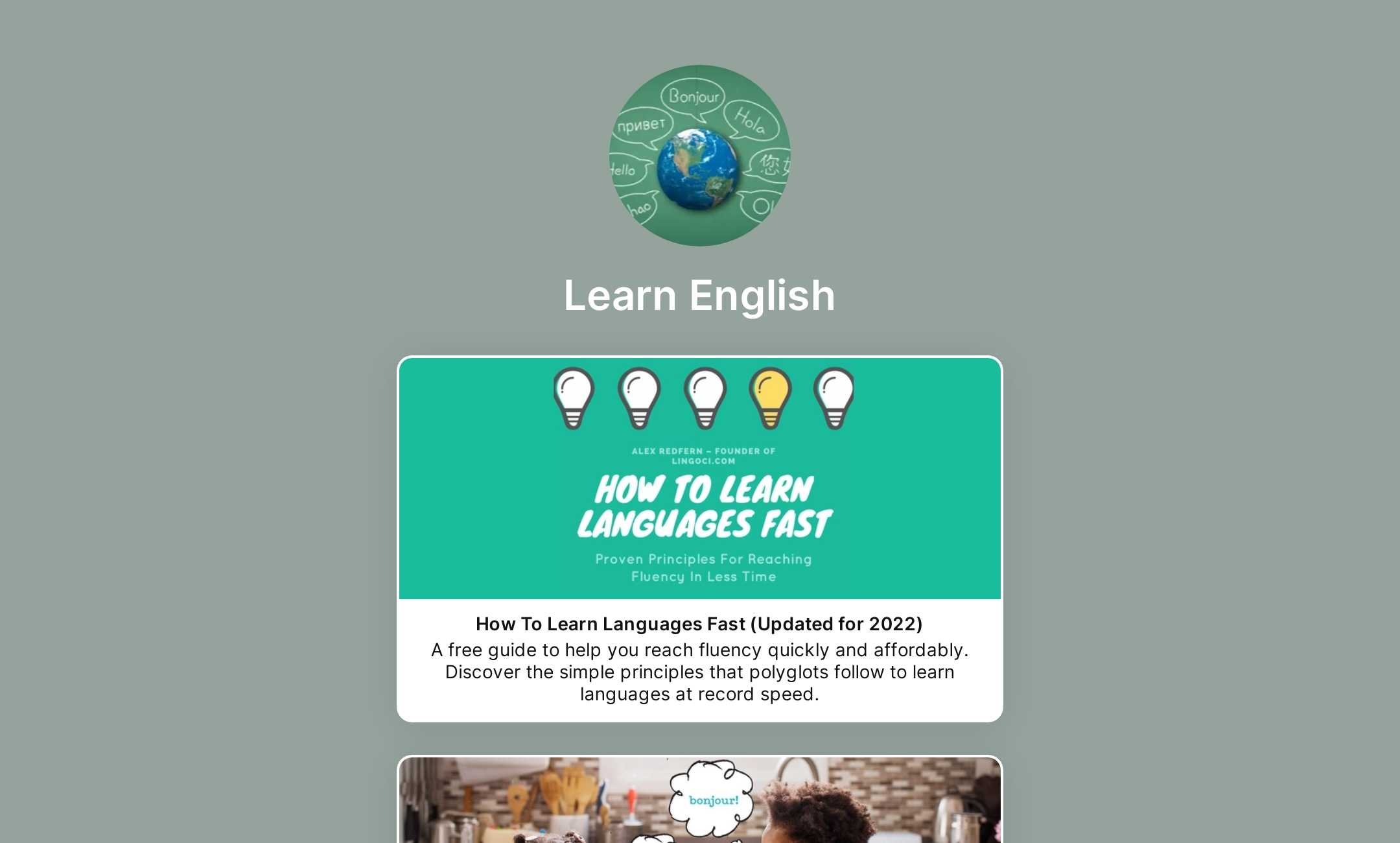 Learn English's Flowpage