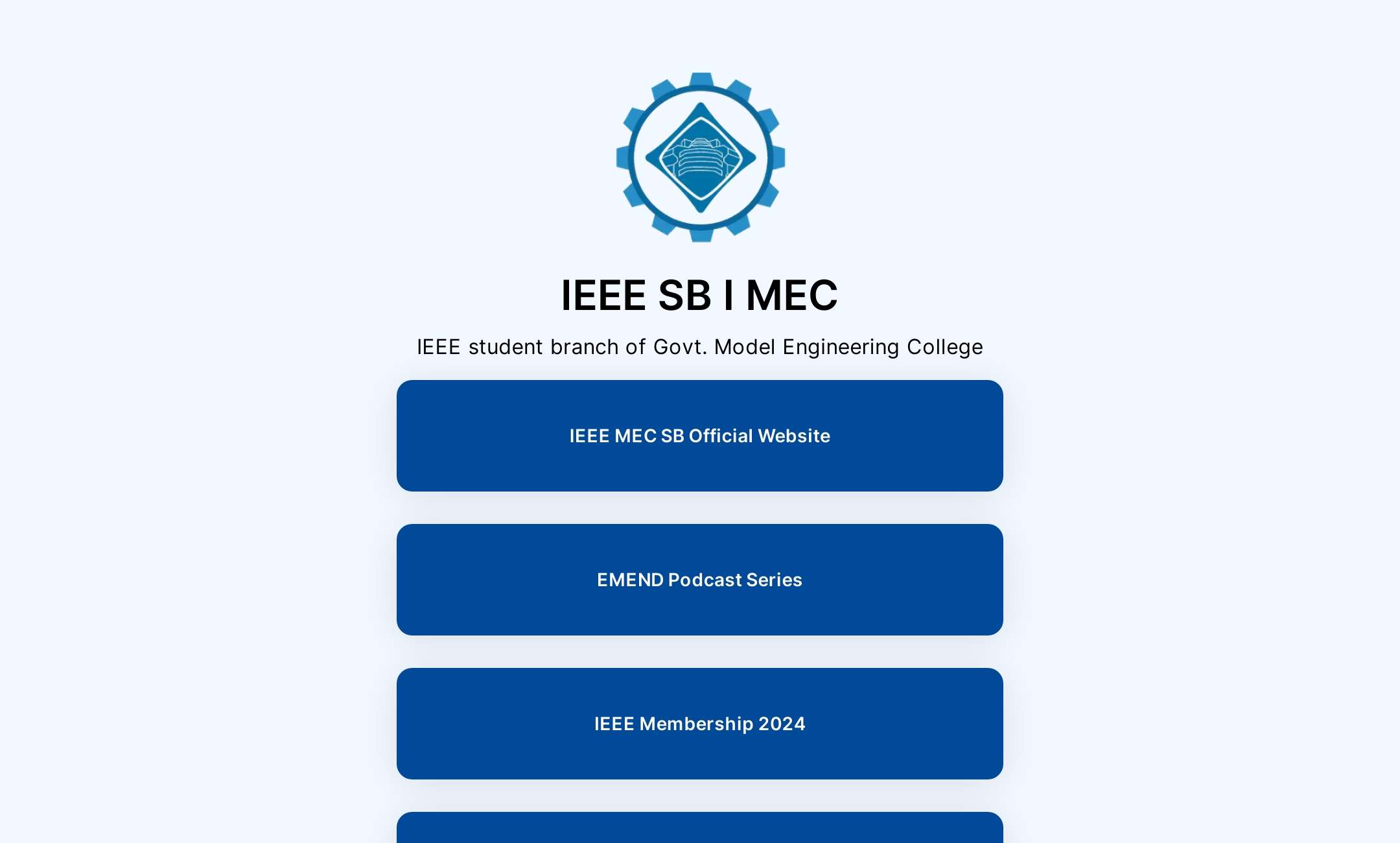 IEEE SB I MEC 's Flowpage