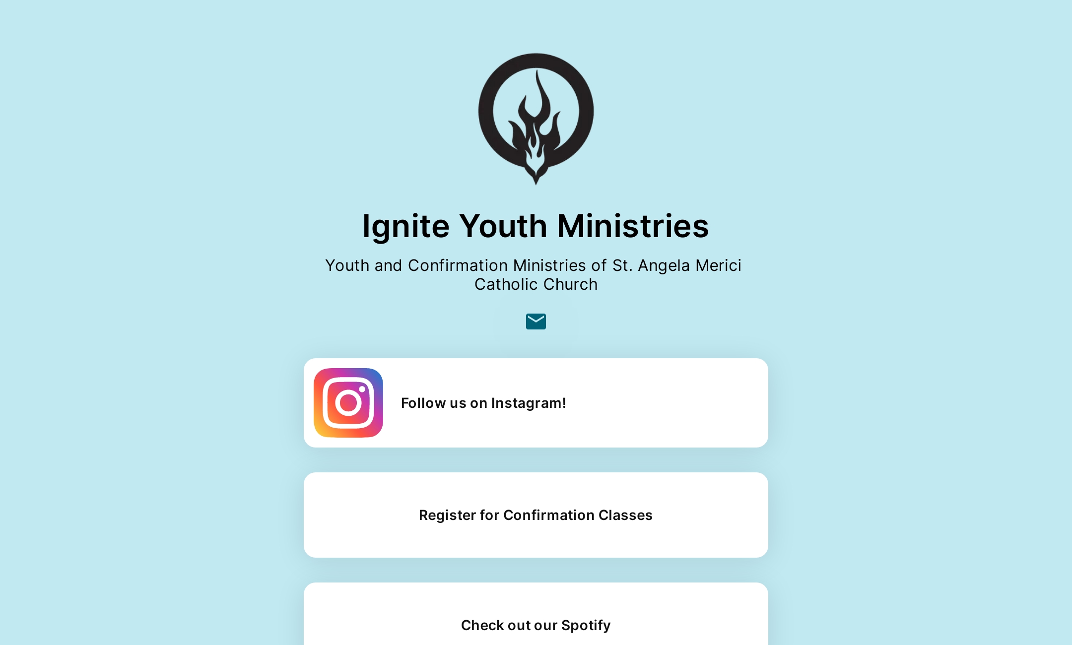 Ignite Youth Ministries' Flowpage