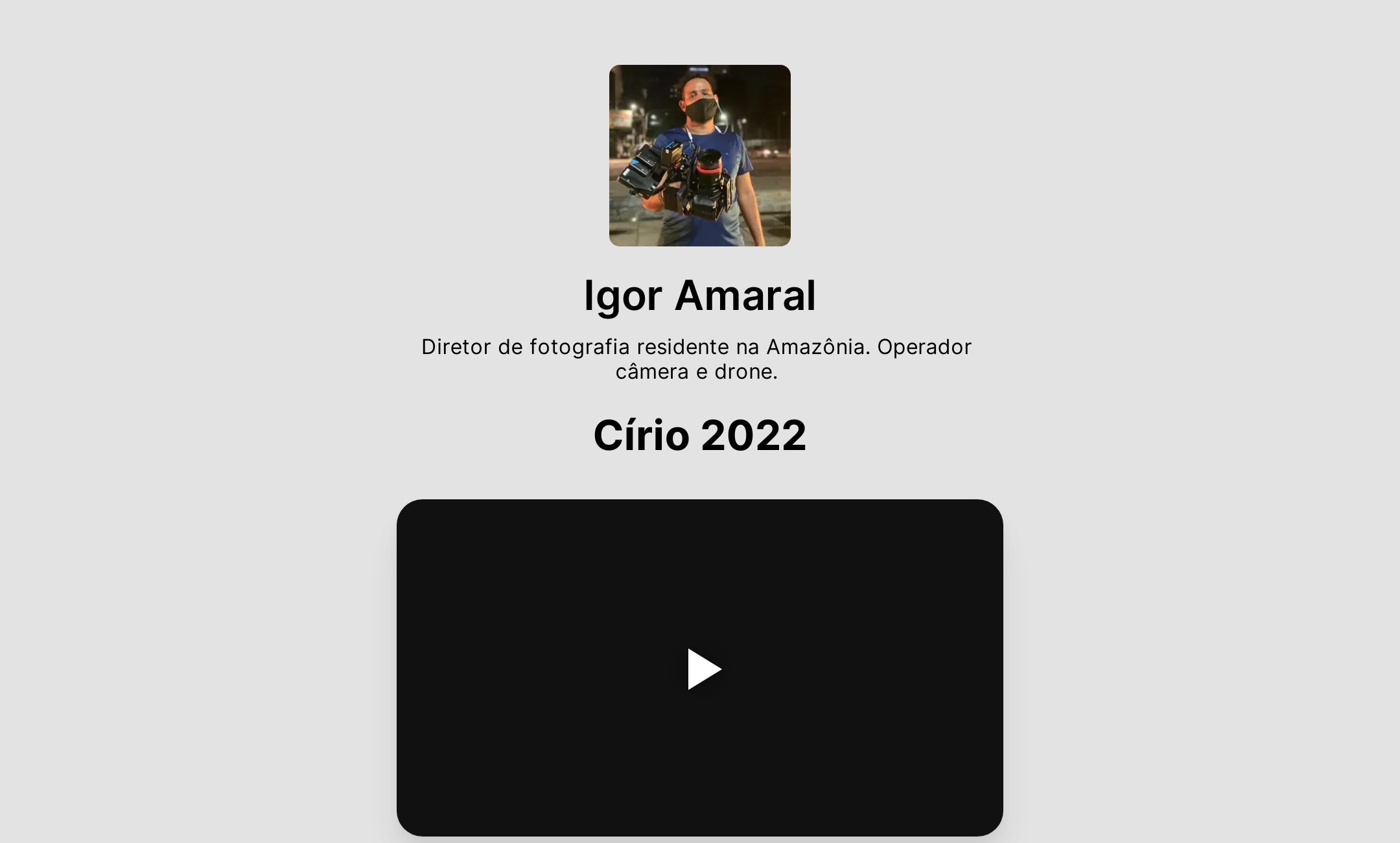 Igor Amaral's Flowpage