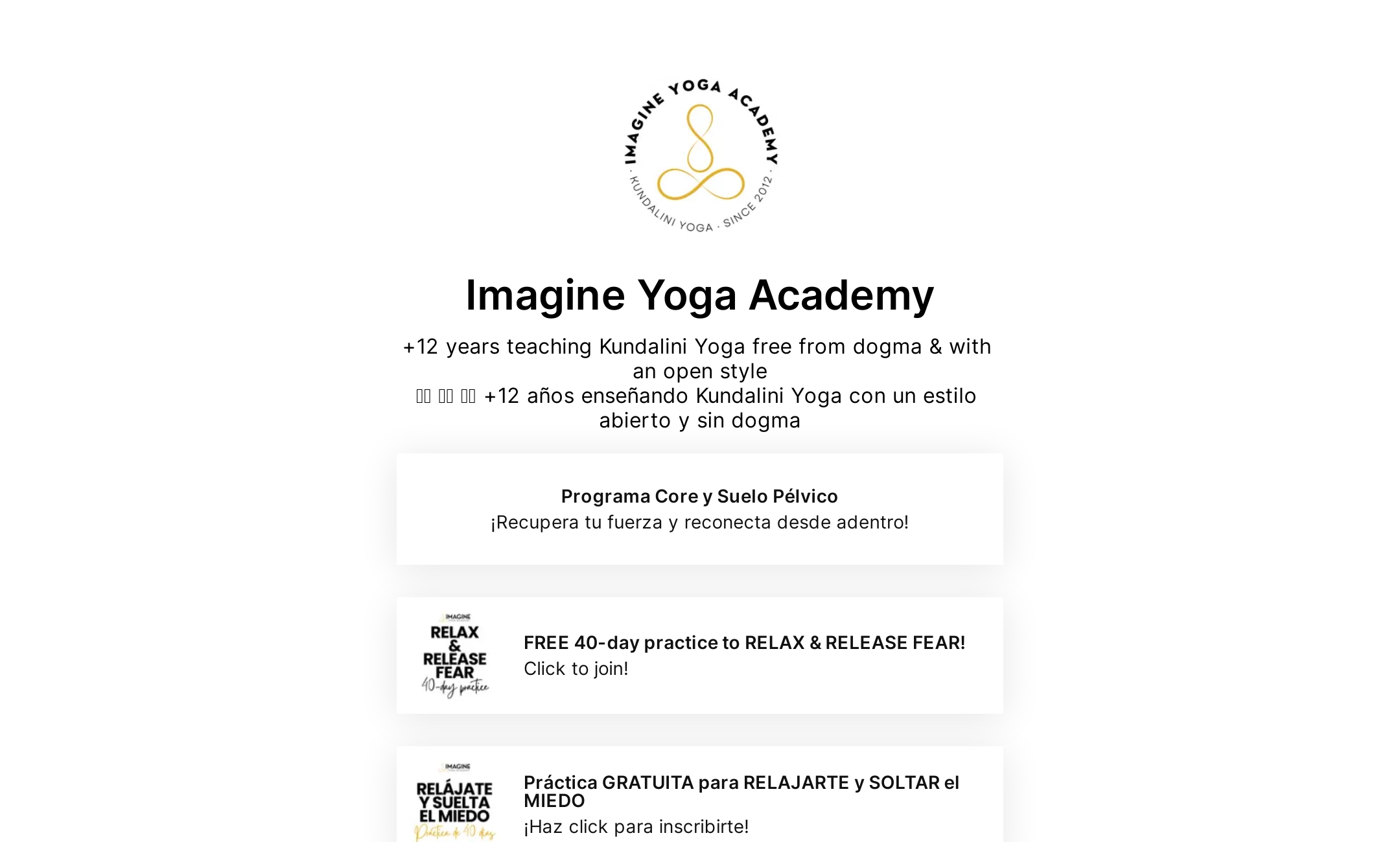 Imagine Yoga Academy